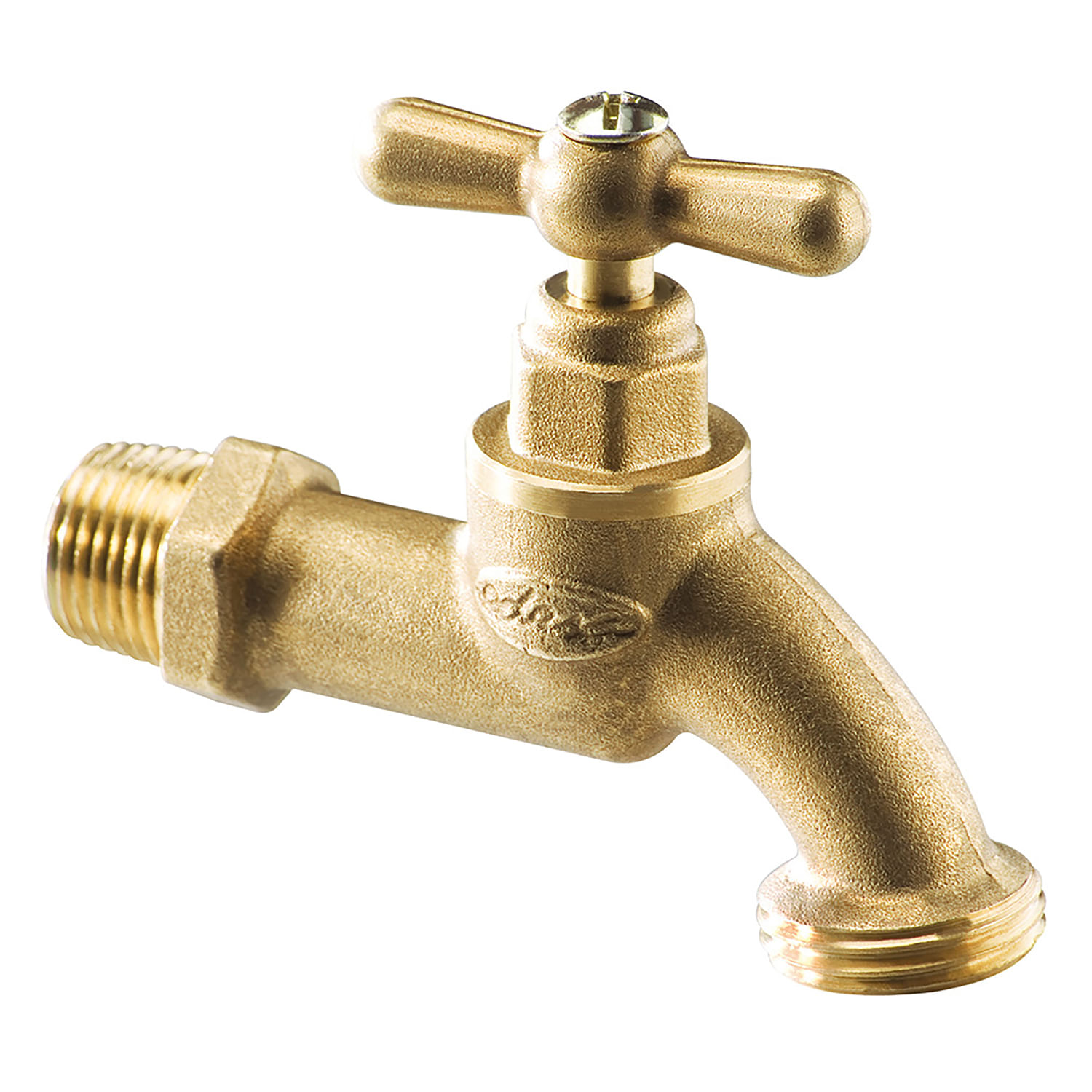 Llave para manguera de jardín de uso pesado 1/2 pulgada con aireador y ...