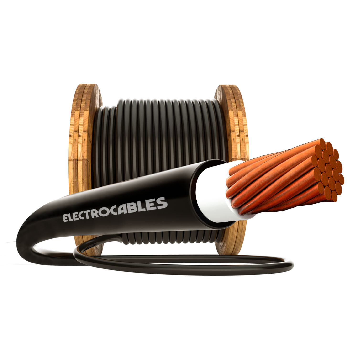 Metro de Cable unilay 14 THHN negro - ELECTROCABLES - Kywi