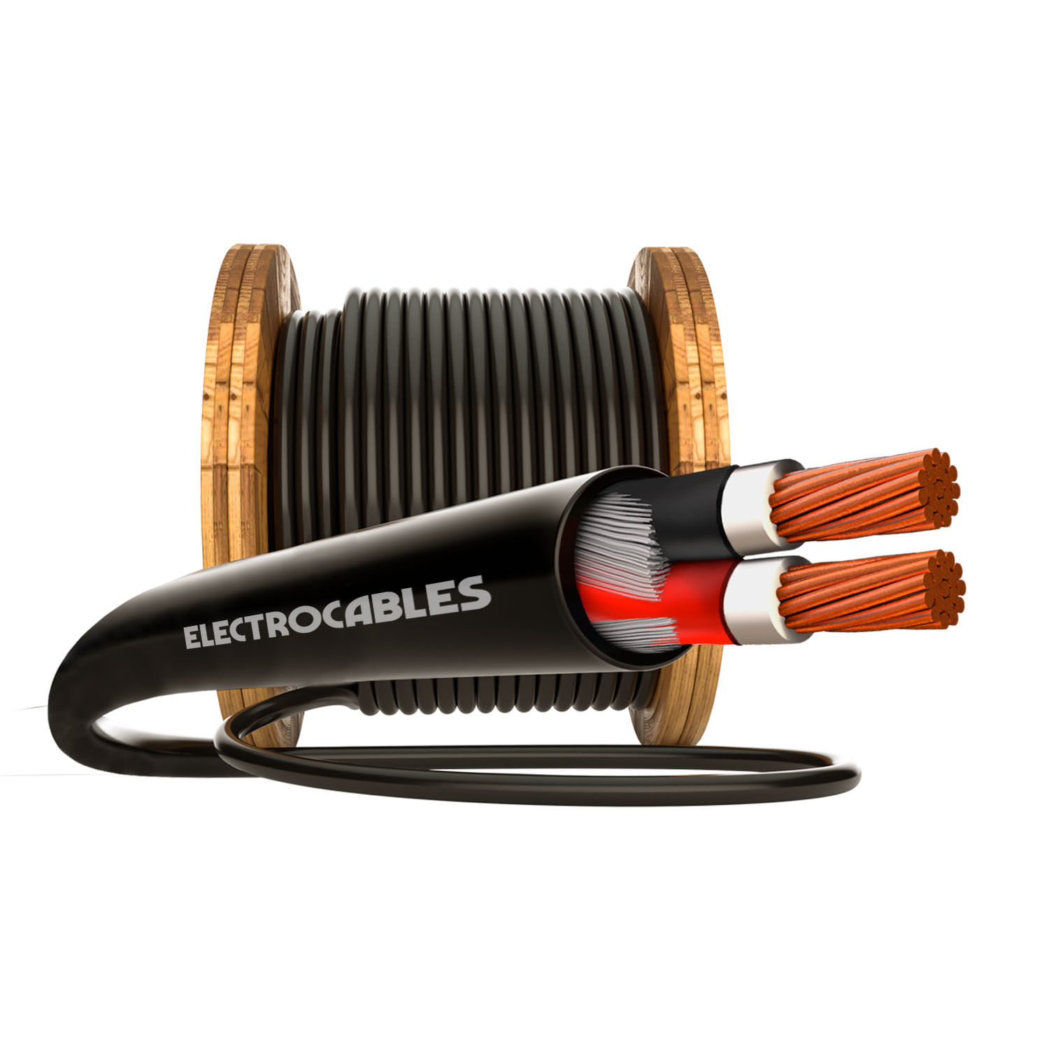 Cable Concentrico de 2 x 10 THHN / THWN - ELECTROCABLES - Kywi