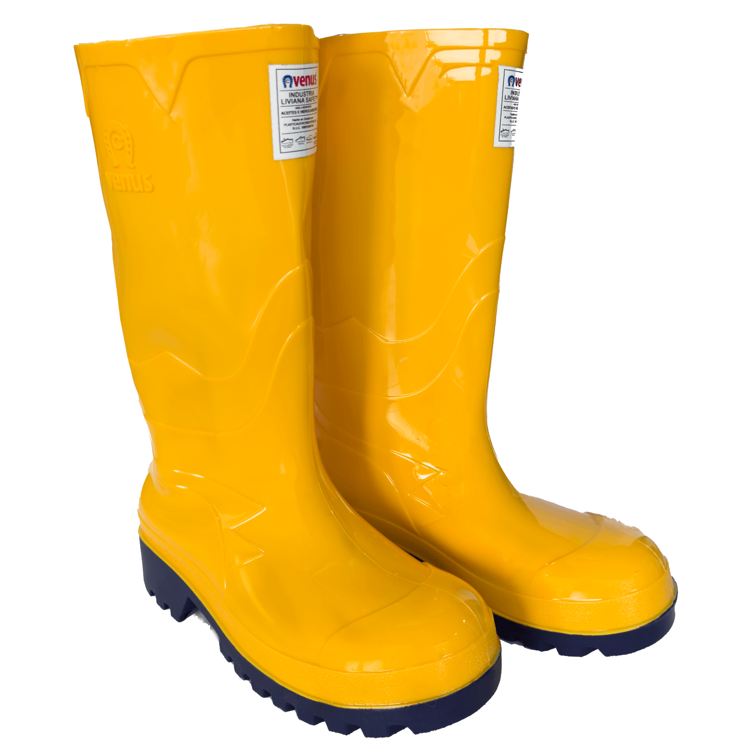 Bota industrial amarilla talla 36 sin puntera - VENUS - Kywi