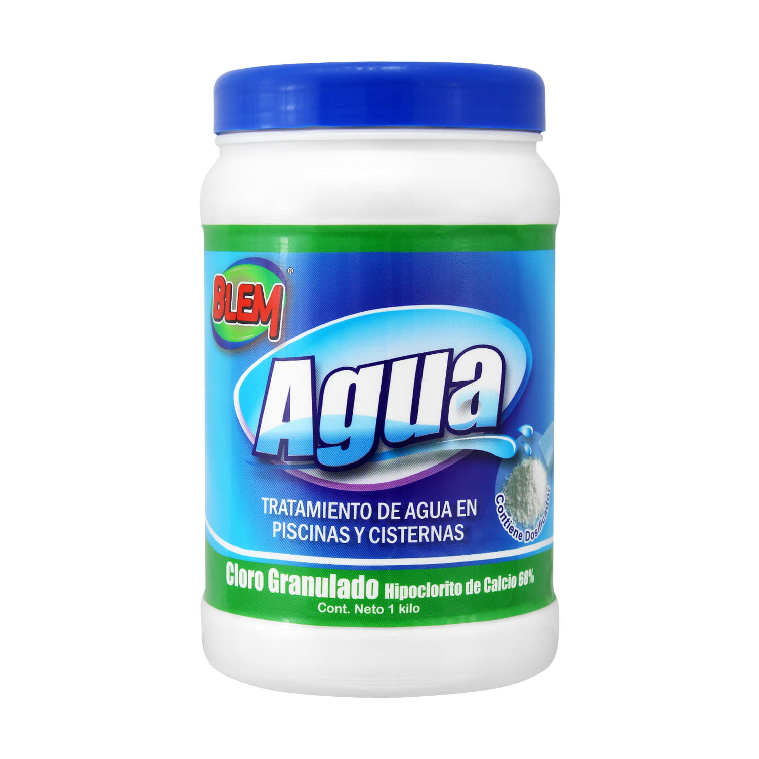 Cloro granulado para tratamiento de agua en piscinas y cisternas ...