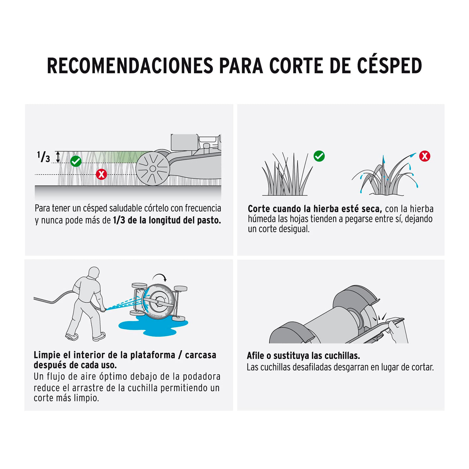 Cortacésped con motor a gasolina de 3 HP de 16" de corte. - PRETUL - Kywi