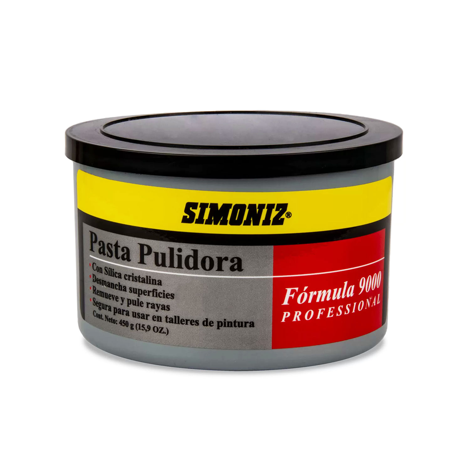 Pasta pulidora automotriz con fórmula 9000 profesional; 450 g ...