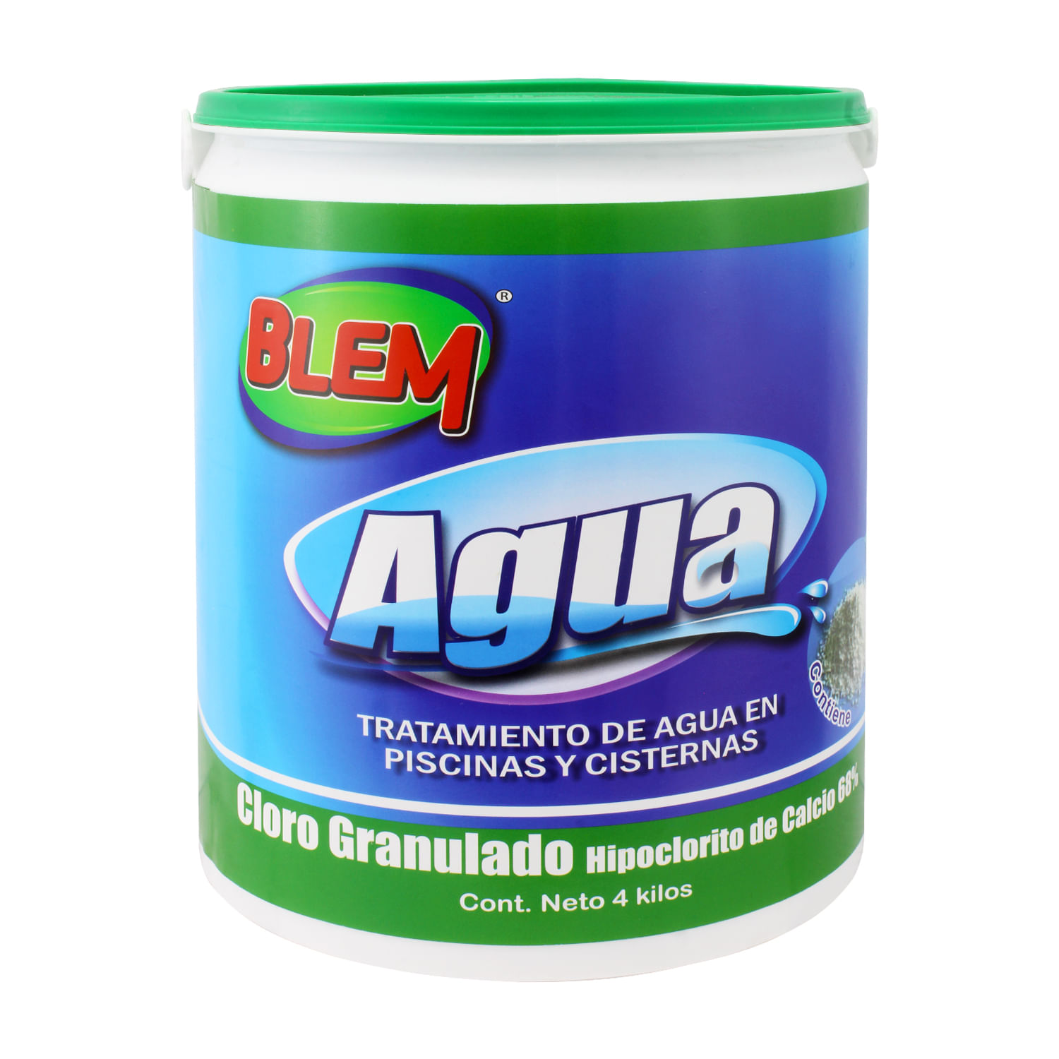 Cloro granulado para tratamiento de agua en piscinas y cisternas ...