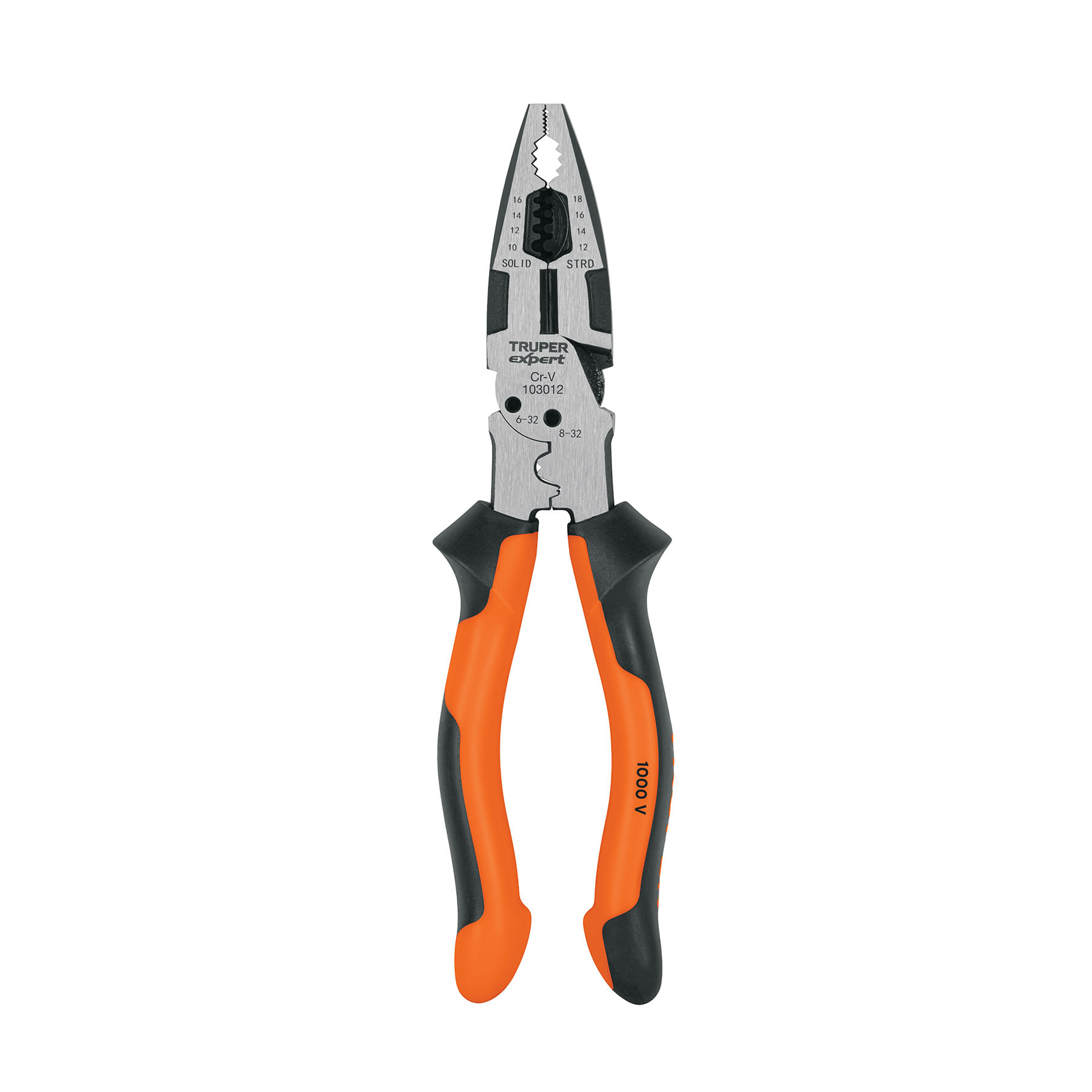 Pinza pelacables multiusos de 8 pulgadas con mango comfort grip para ...