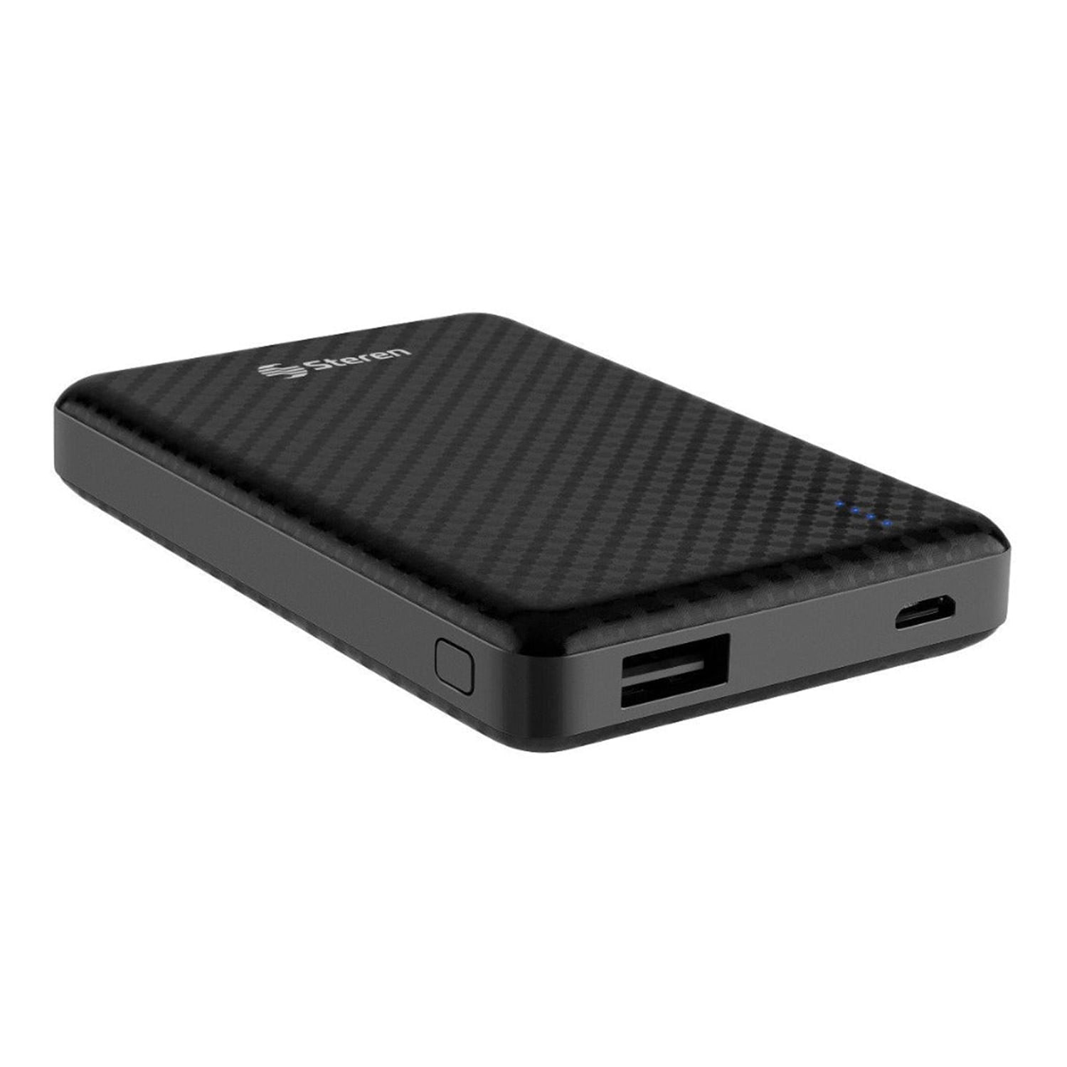 Power Bank de 5000 mAh con superficie texturizada. - STEREN - Kywi