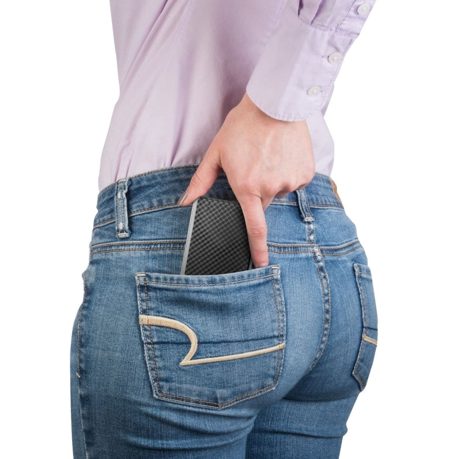 Power Bank de 5000 mAh con superficie texturizada. - STEREN - Kywi