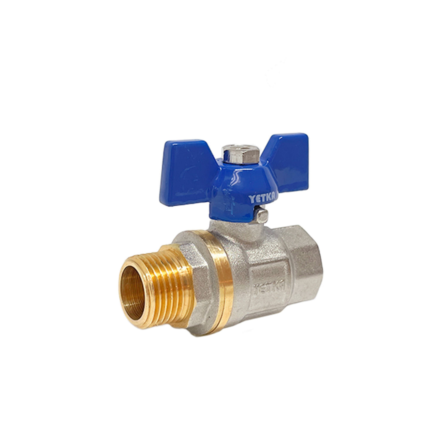 Llave esférica de paso directo apertura 1/4". - YETKA - Kywi