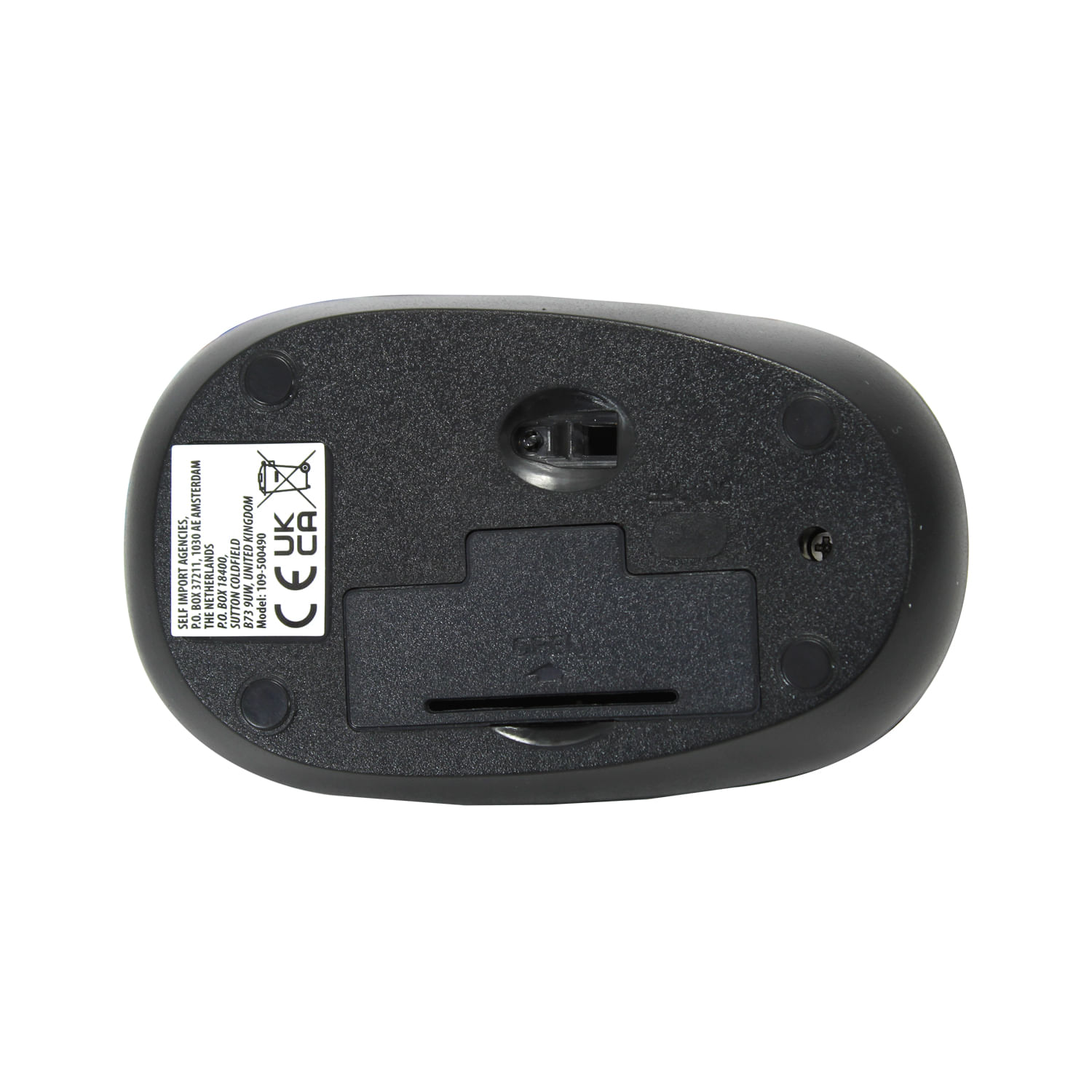 Mouse inalámbrico de 1200 DPI con 3 botones y receptor wireless USB ...