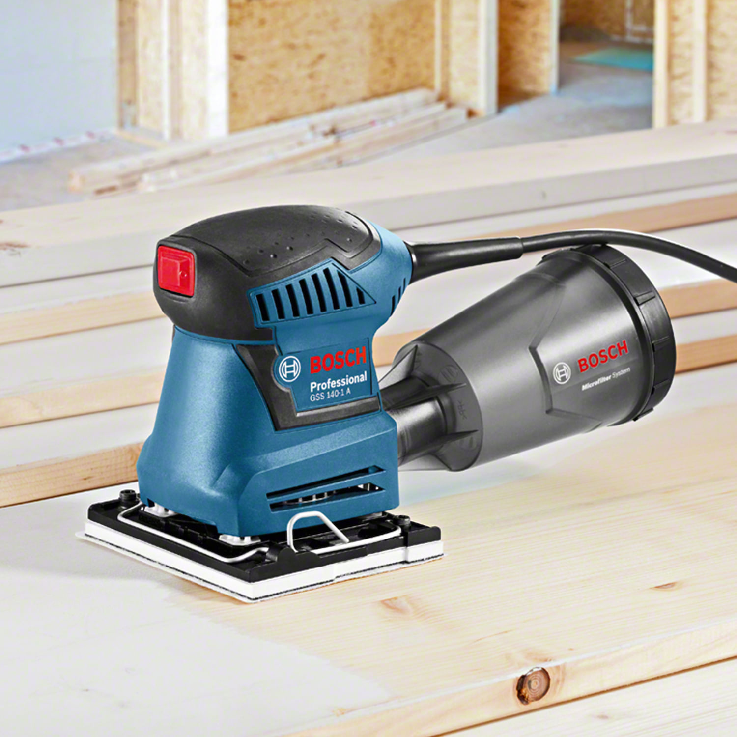 Lijadora Orbital Bosch GSS 140-1 A 127V - BOSCH