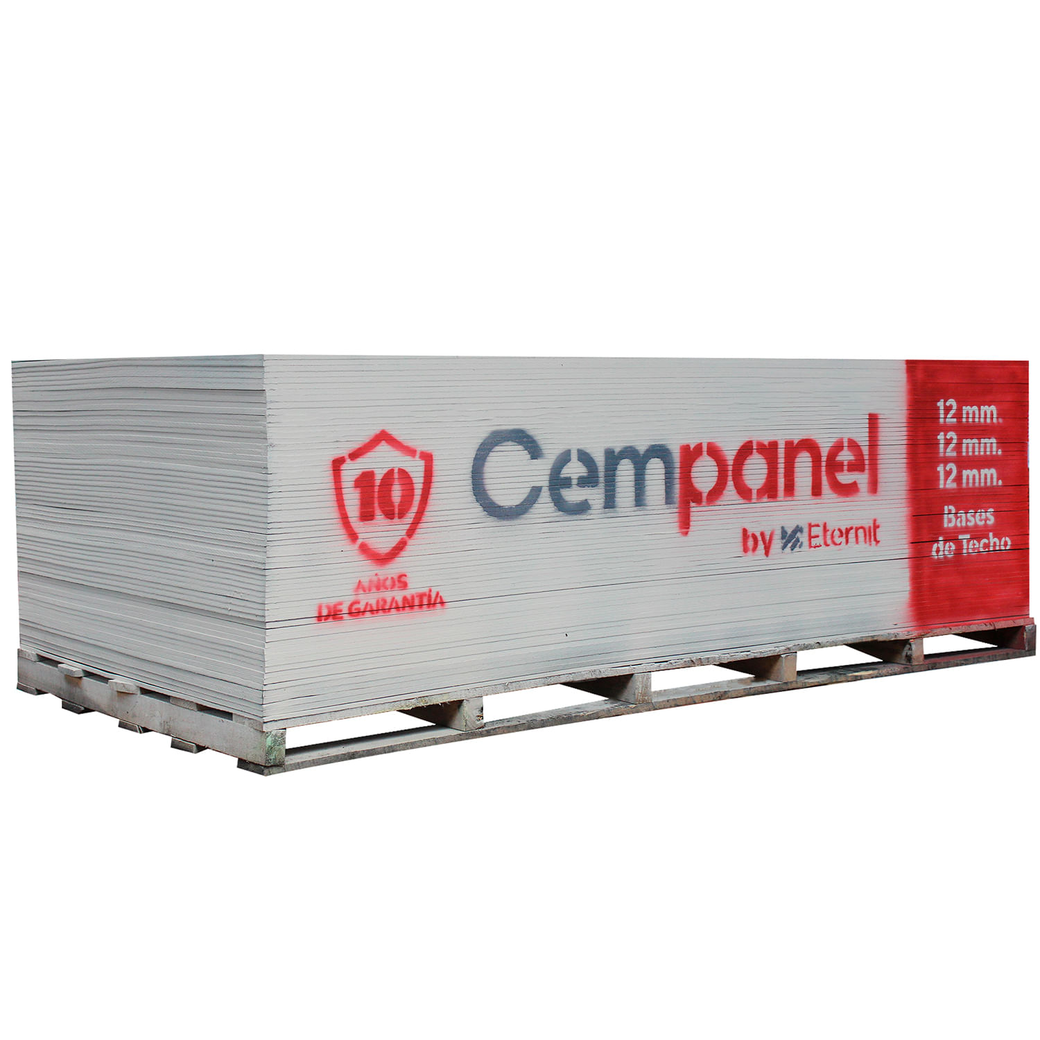 Placa FC Cempanel de fibrocemento de 2.44 x 1.22 x 12 mm para ...