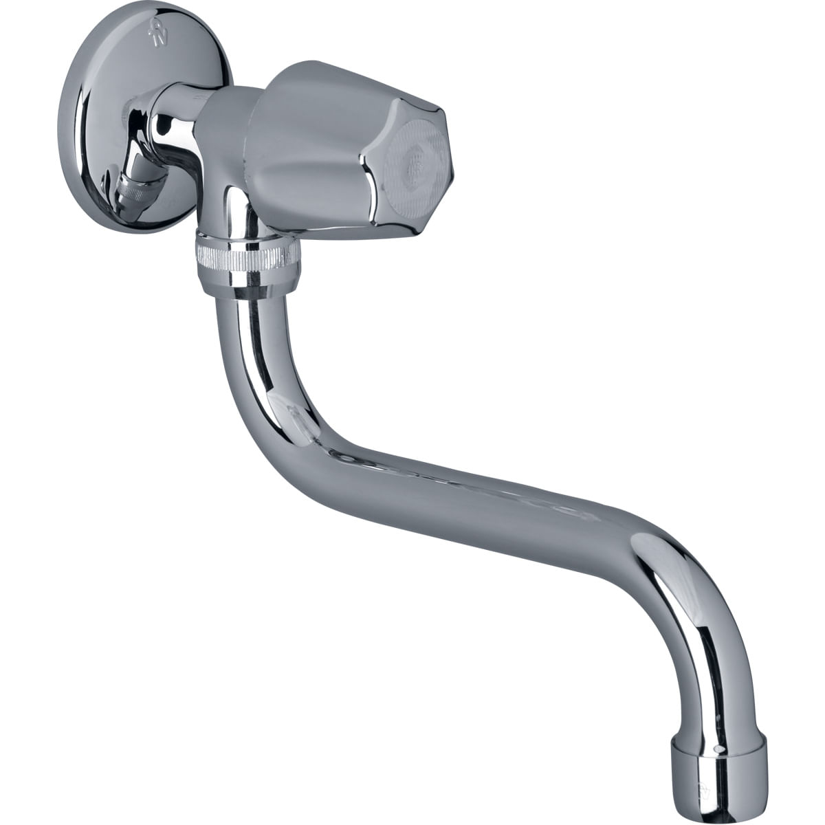 Llave de Pared con Pico Bajo para Cocina Línea Capri - FV - Kywi