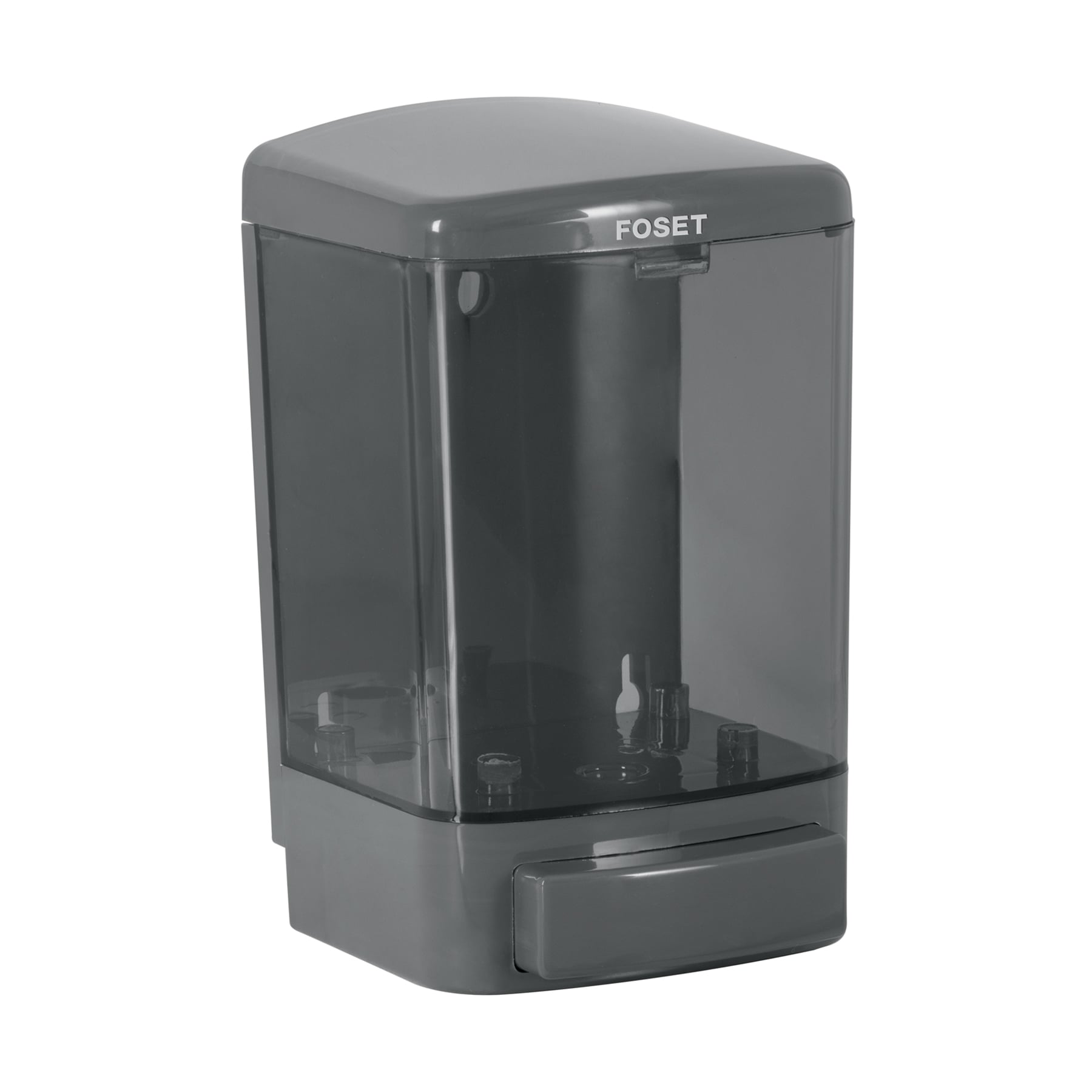 Dispensador de jabón, gris translúcido - FOSET - Kywi