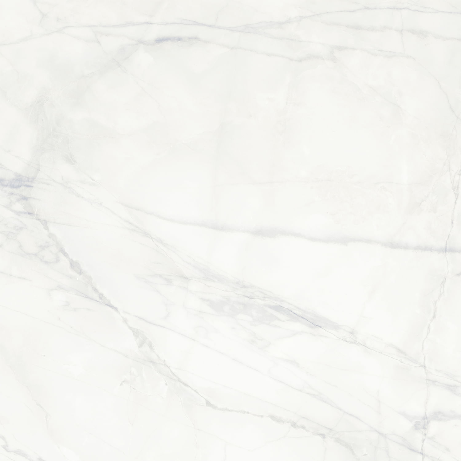 Porcelanato marmoleado RUMI BLANCO V3 brillante rectificado de 60 x 60 ...