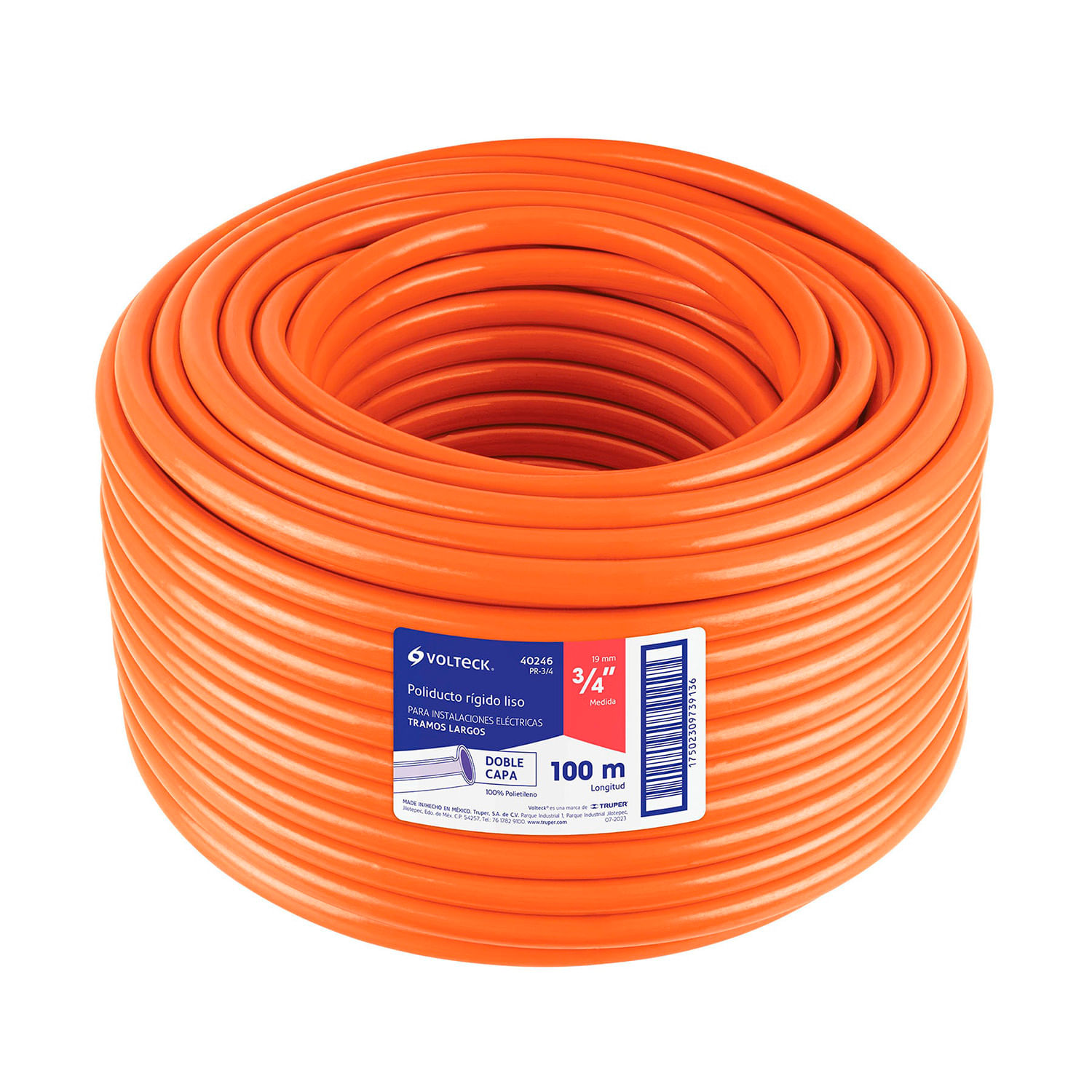 Manguera eléctrica de 3/4" cada metro - VOLTECK - Kywi