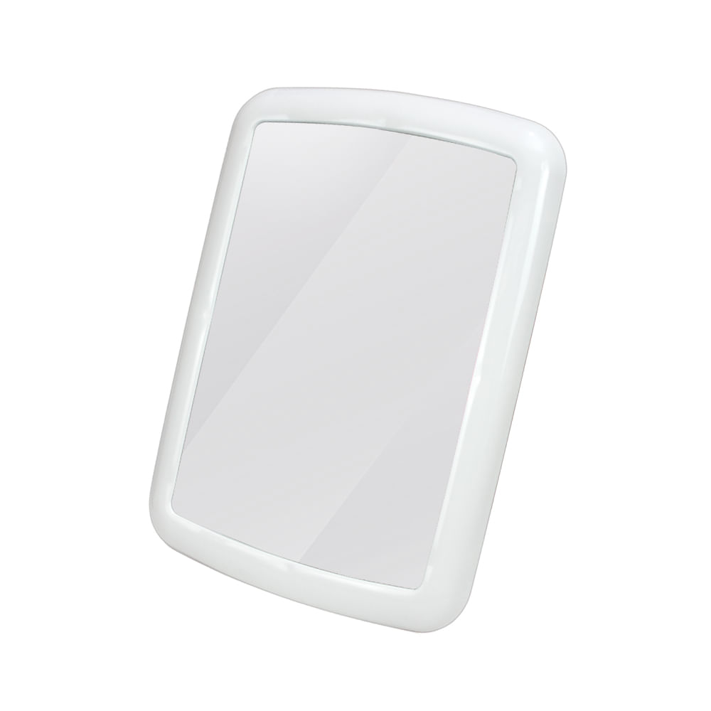 Espejo rectangular blanco de 34 x 45 cm de alta resistencia y durabilidad. - AMERICAN HOME - Kywi