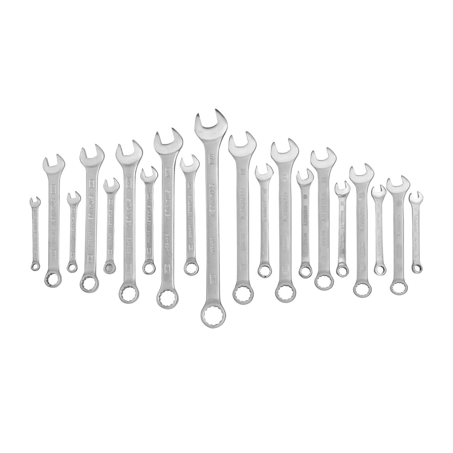 Juego de llaves mixtas de 20 piezas METRIC & SAE Llaves Max-Drive para ...