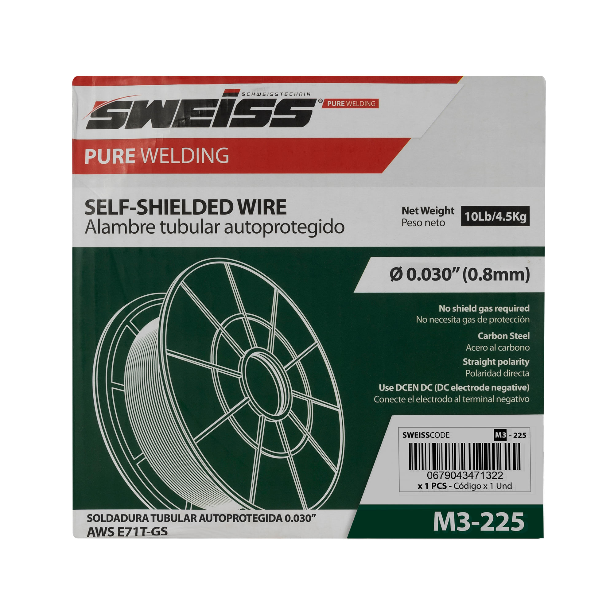 Rollo Soldadura tubular MIG autoprotegida FLUX CORED ARC WELDING (FCAW ...