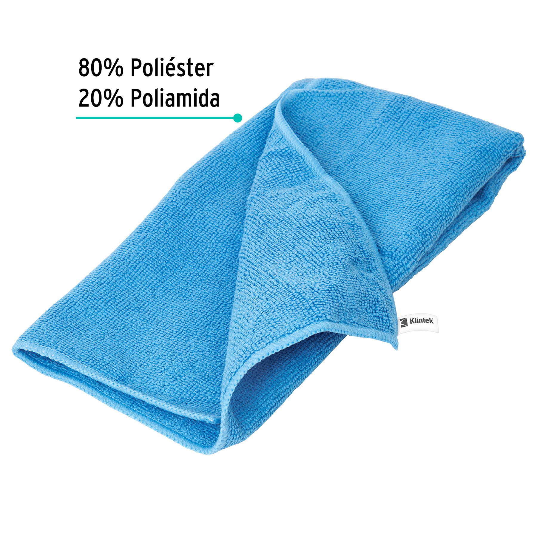 Paño de microfibra de 40 x 40 cm. - KLINTEK - Kywi