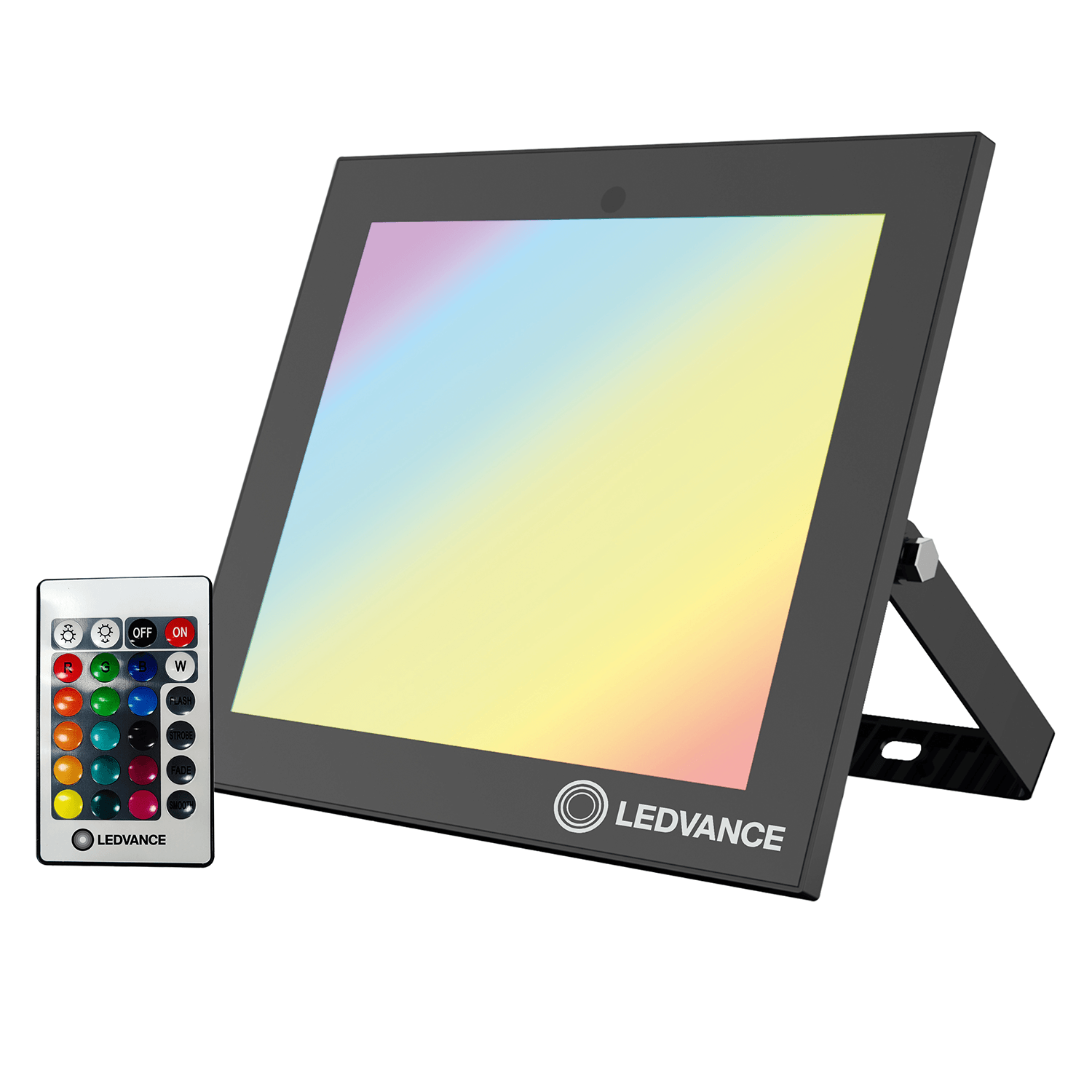 Reflector LED FLOODLIGHT RGBW Negro de 50W con intensidad de luz de ...