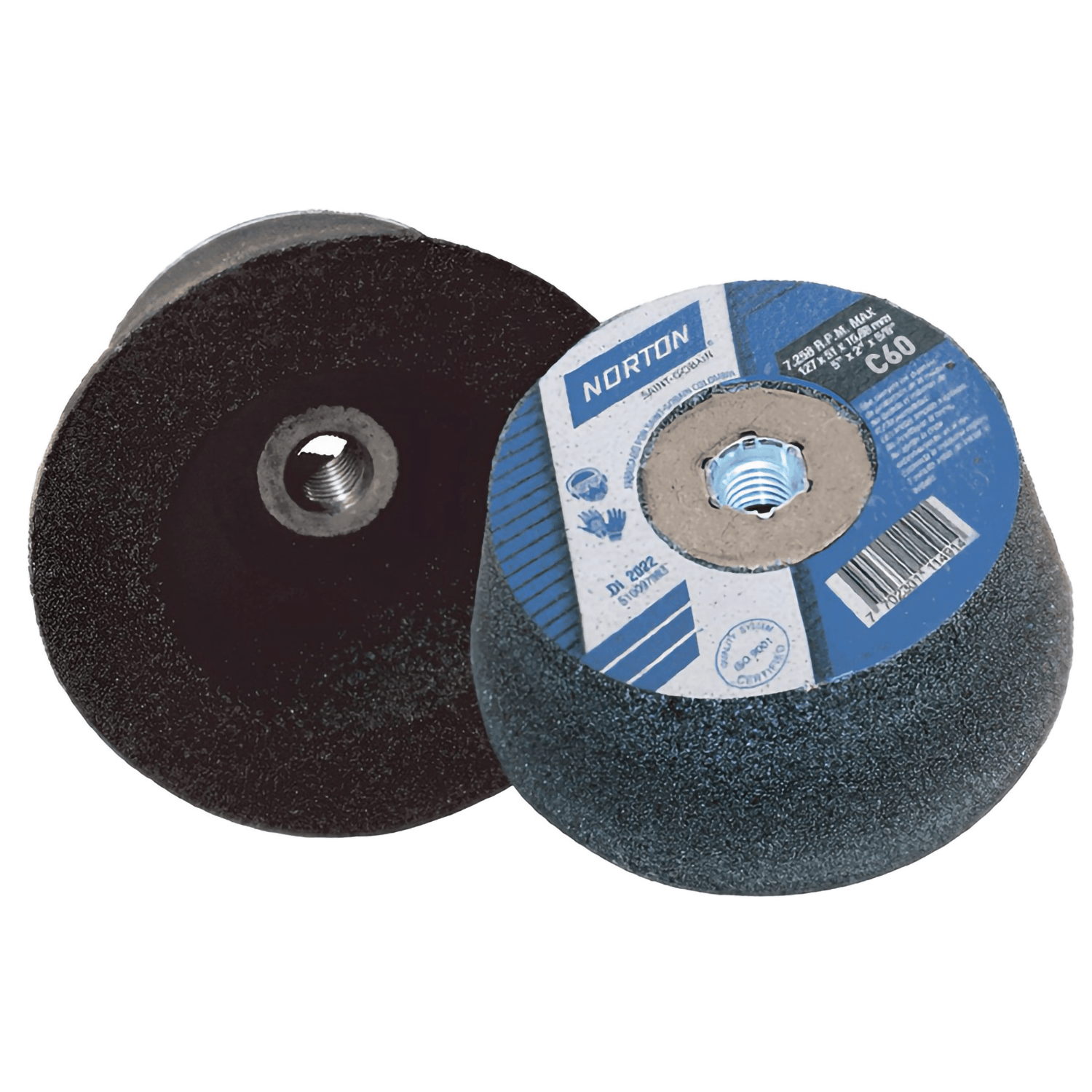 Copa de pulido cónica de 5" de diametro, 2 in de alto y con rosca M14 ...