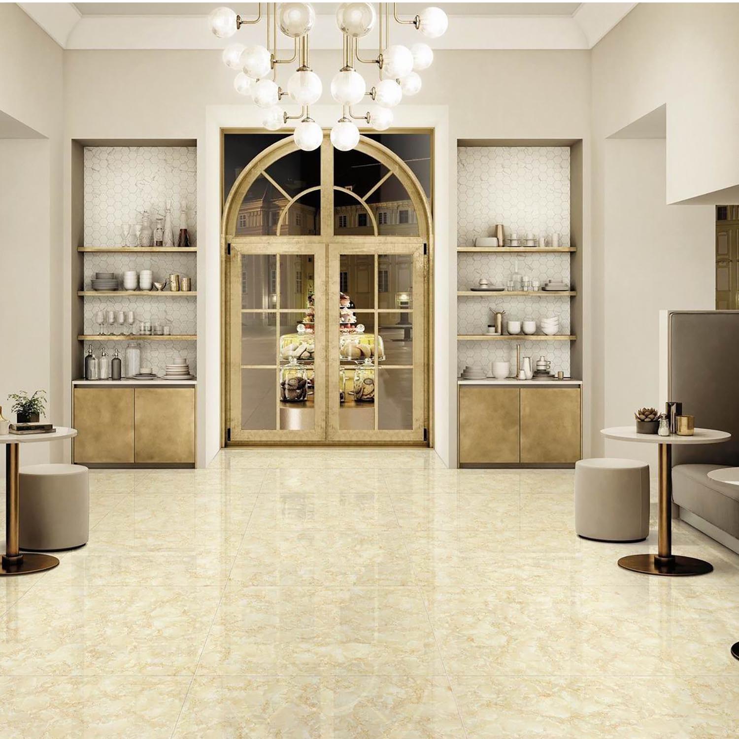 Porcelanato Sal Soluble Beige Claro de 60 x 60 cm Caja 1.44 m2 - DRM - Kywi