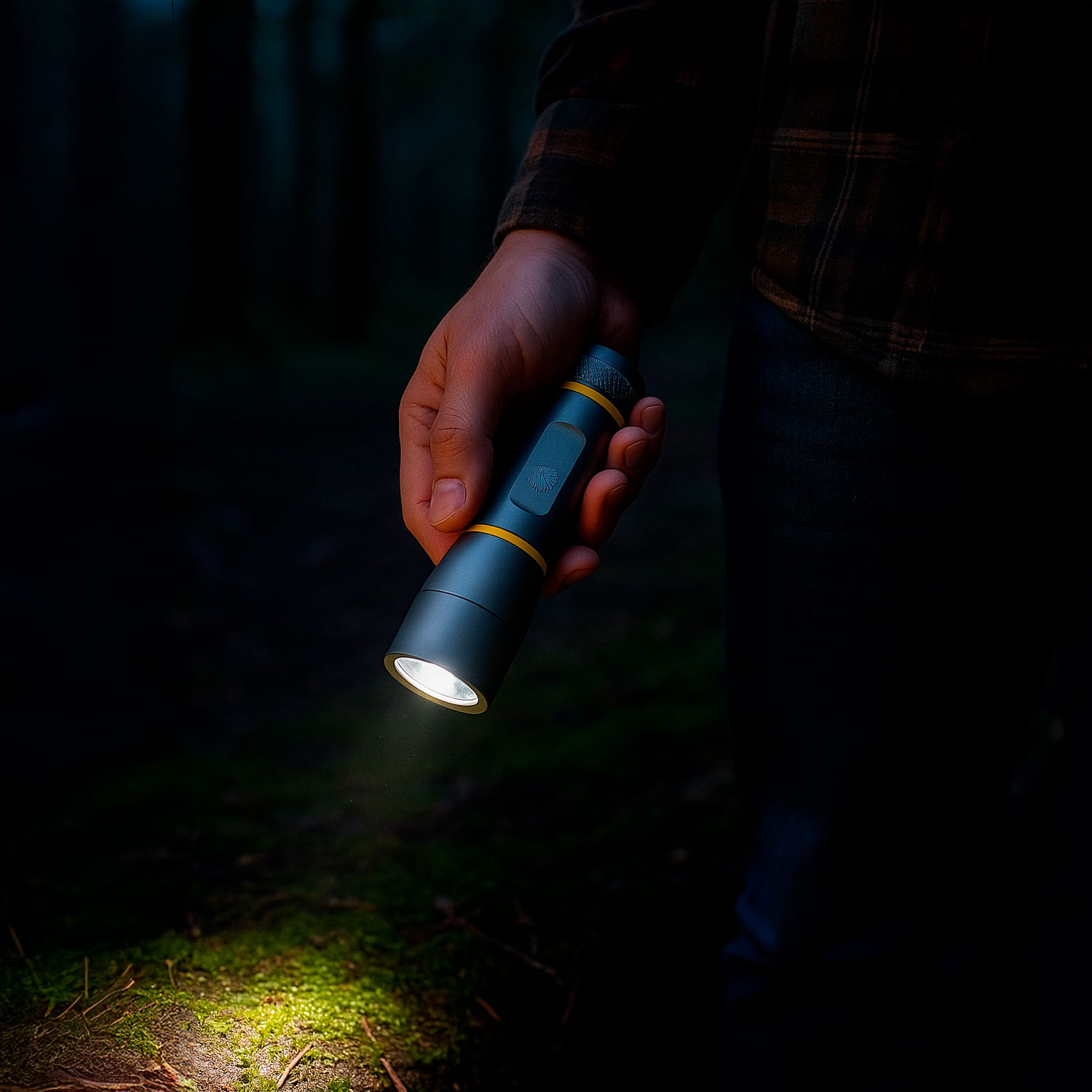Linterna LED POCKET con carcasa de aluminio; flujo de luz ajustable de ...