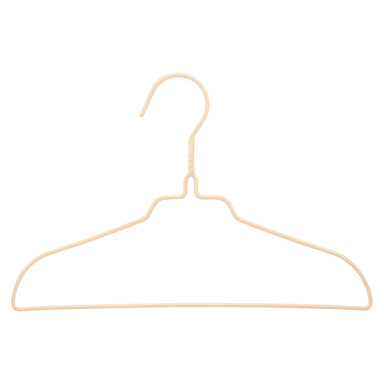 Armador pequeño para ropa metálico recubierto de plástico; Pack x 10 ...