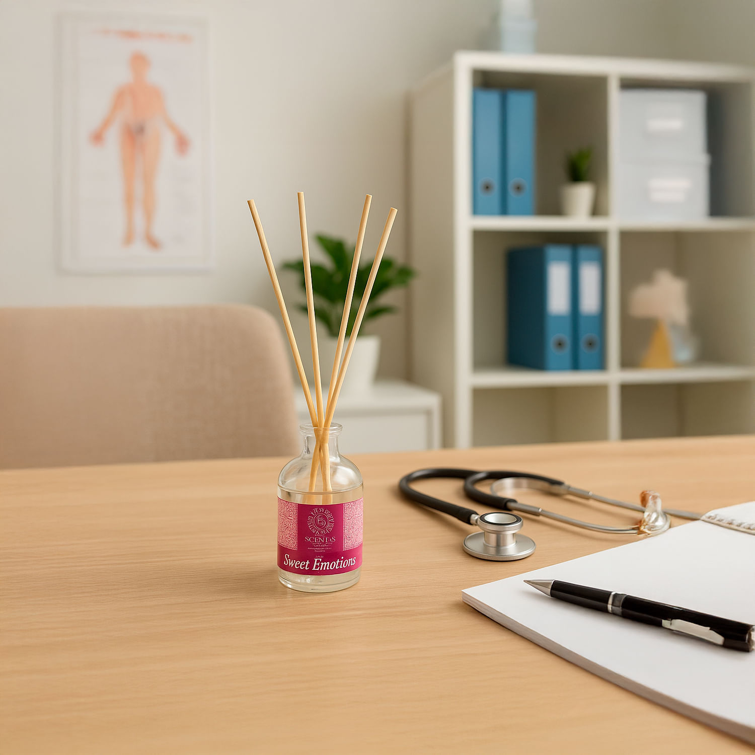 Ambiental fragancia SWEET EMOTIONS con difusores de aroma de bambú 30 ...