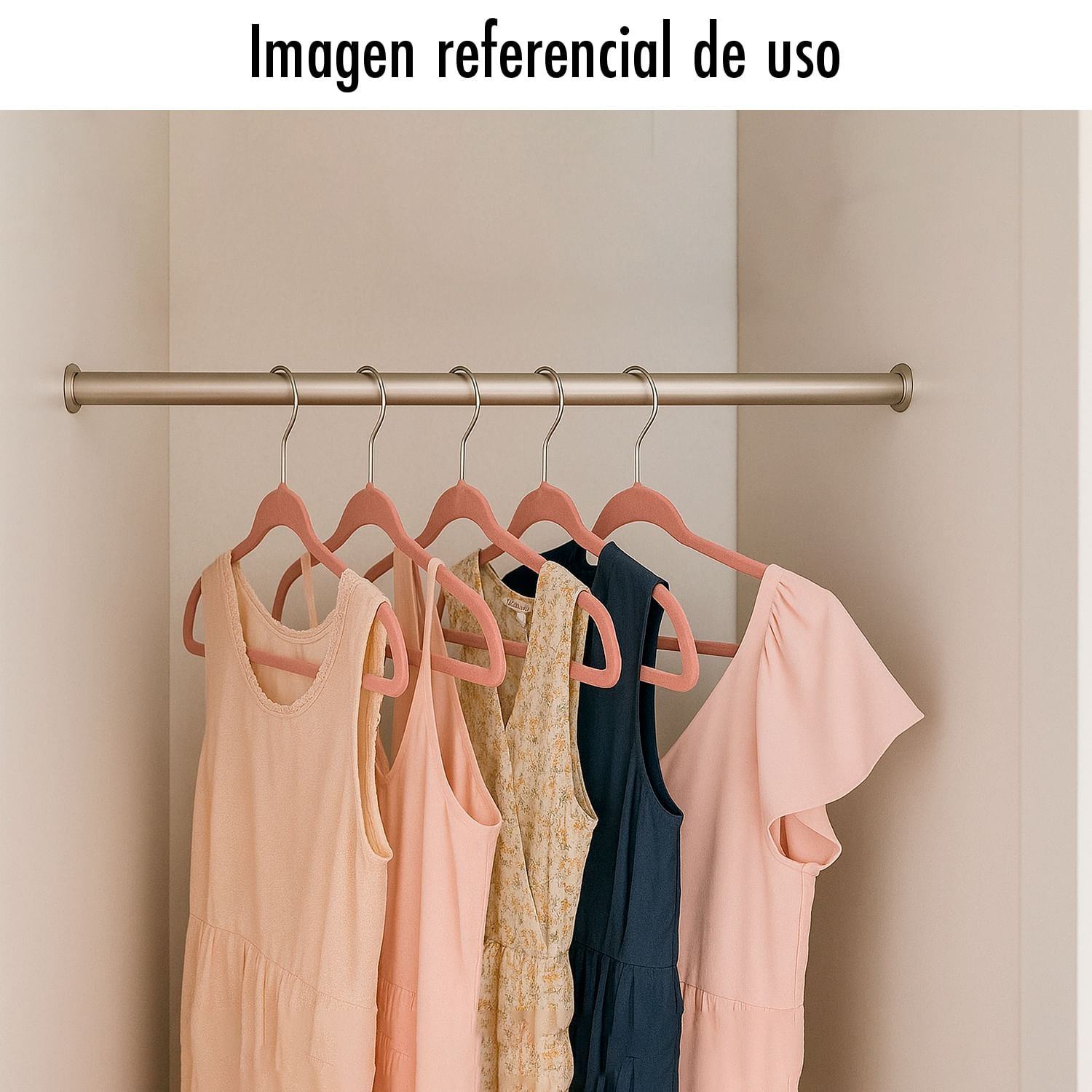 Armador color rosa para ROPA; Pack x 3 unidades. - WONDER HOUSE