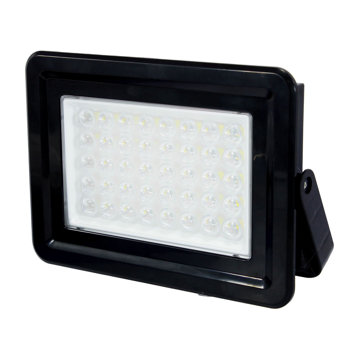 Reflector LED RECARGABLE de 300W con panel solar policristalino y ...