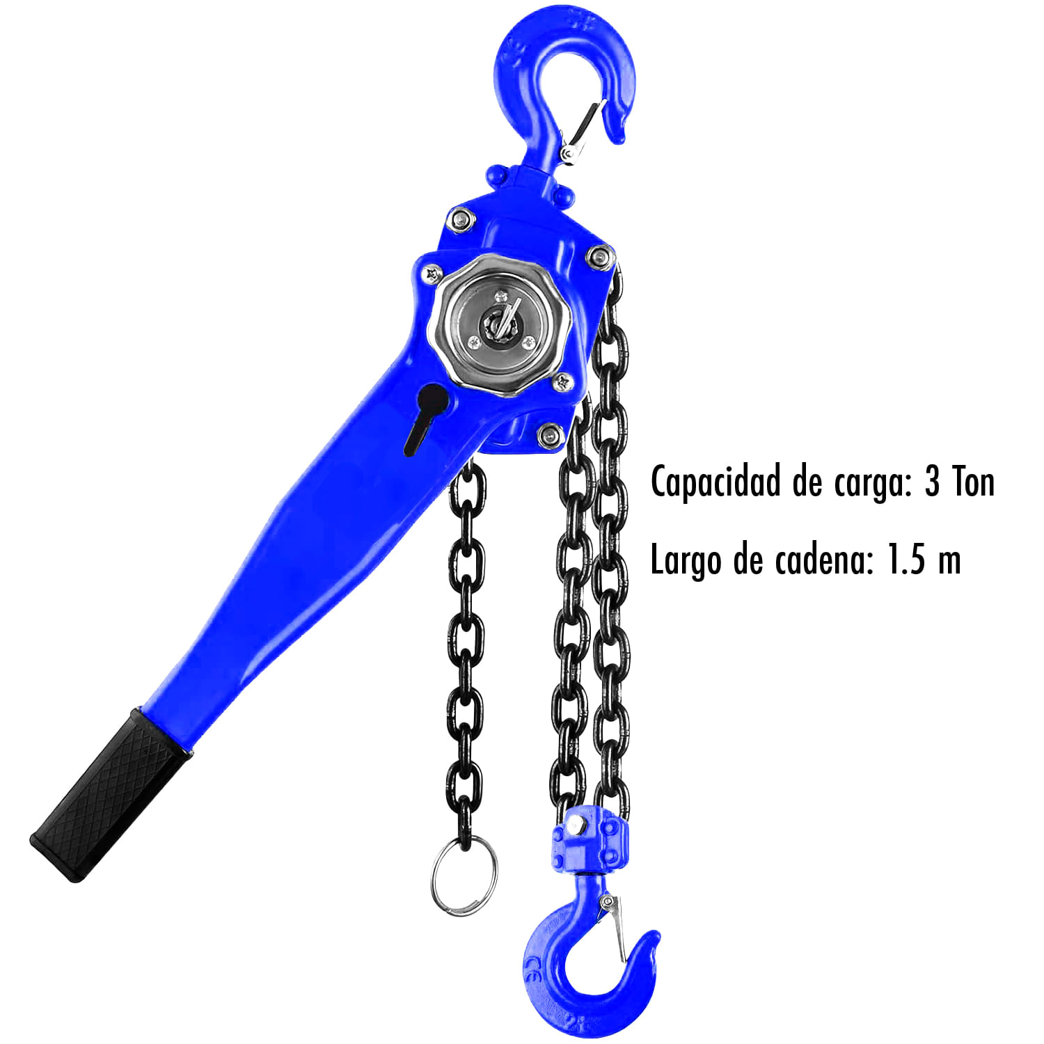 Tecle con palanca para 3 toneladas de 1,5 mts. - K PRO - Kywi