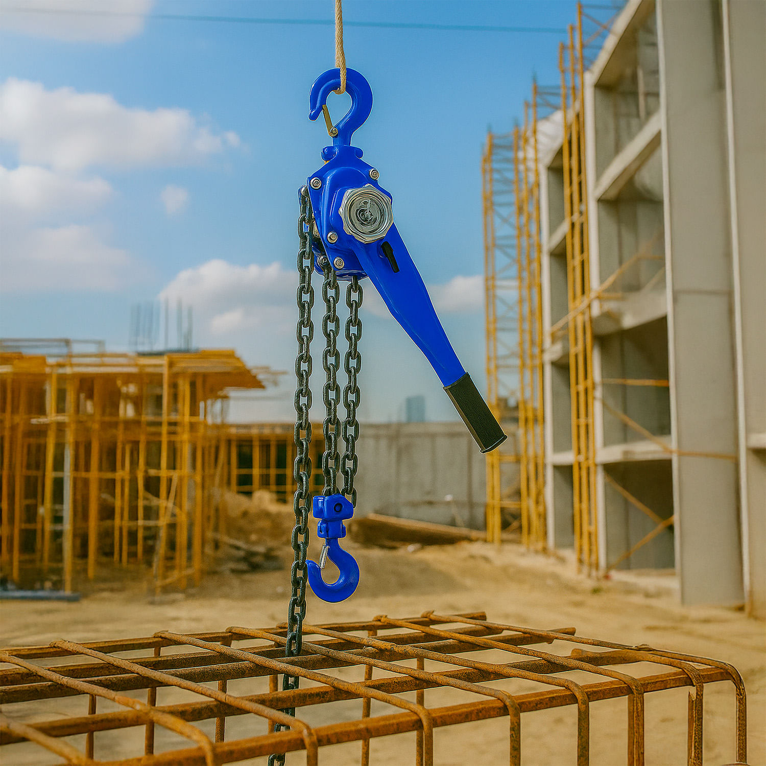 Tecle con palanca para 1,5 toneladas de 1,5 mts. - K PRO - Kywi