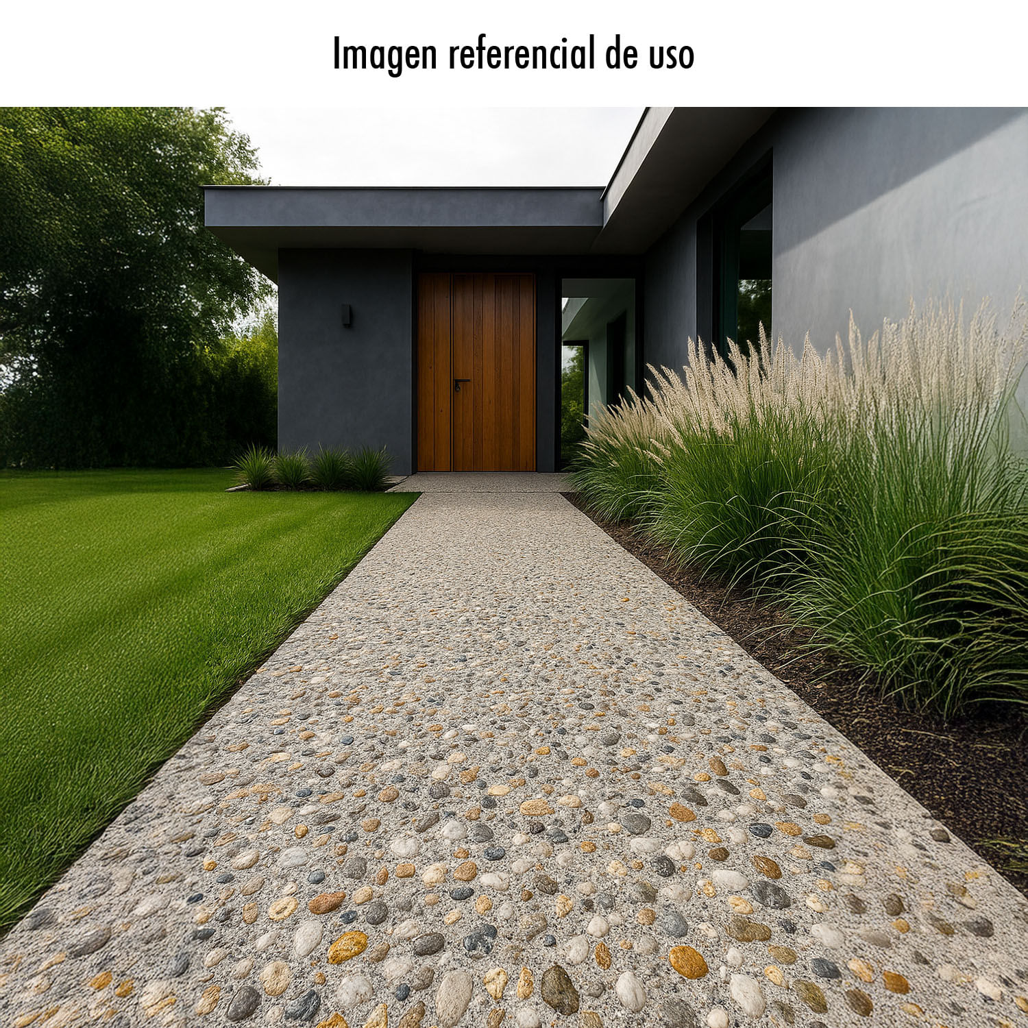 Granito lavado gris de calibre 4 Presentación: Saco de 1 m2. - VICTOR ...