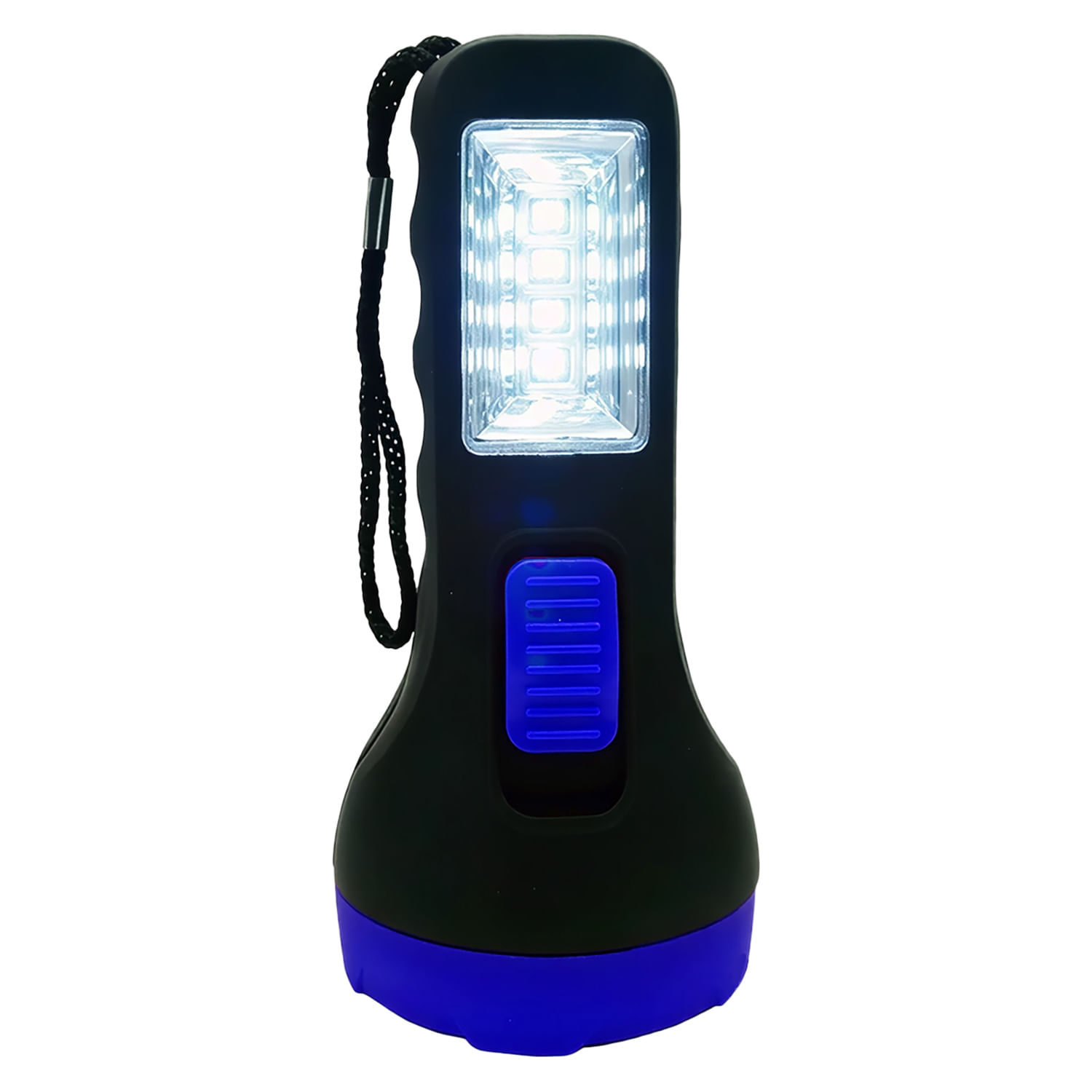 Linterna LED a pilas con función 2 en 1 y cordón para colgado. - KOLE ...