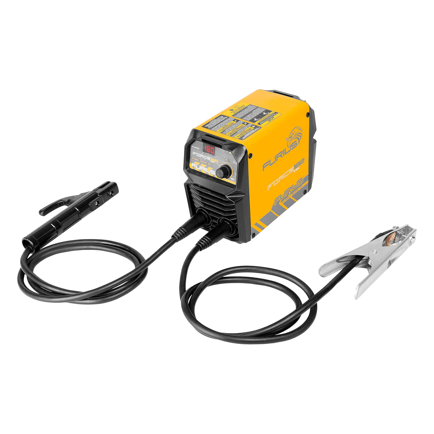 Soldadora Inverter FORCE 182CEL de 180 Amp con ciclo de trabajo de 40% ...