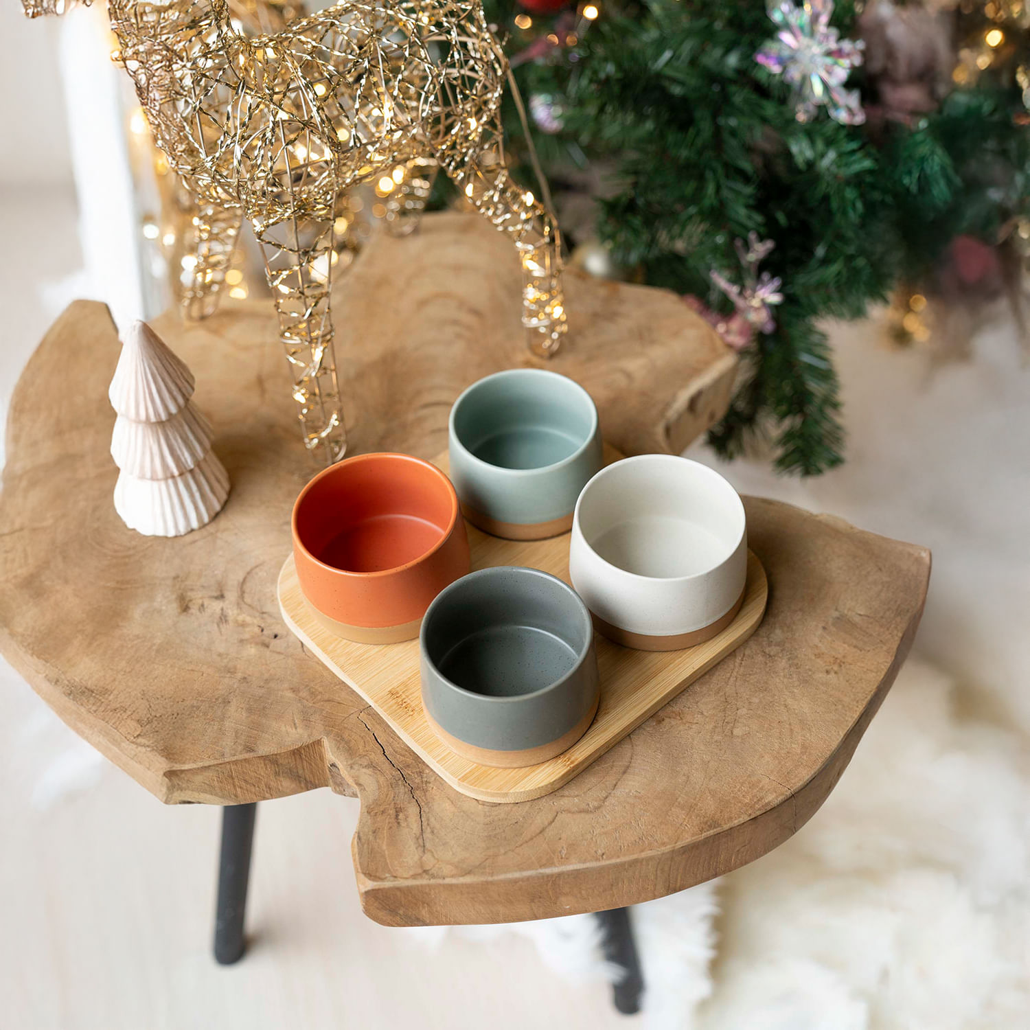 Set de bowls 4 unidades, para alimentos y/o salsas, de 6 x 4 cm ...