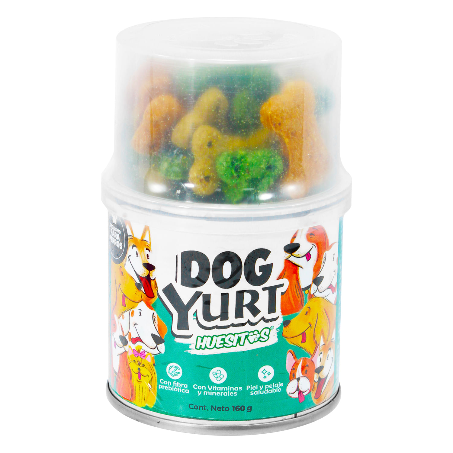 Dog yurt "Huesitos" para perros en presentación de 160 g. - ALPINA - Kywi