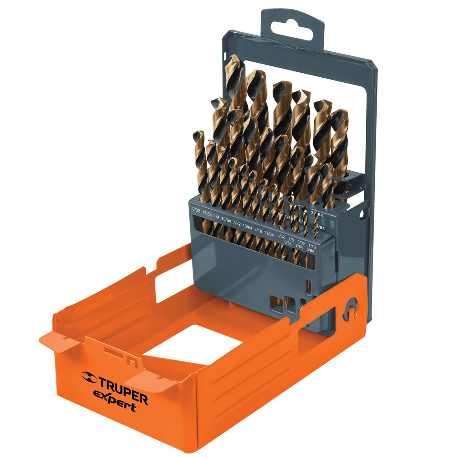 Juego de 29 brocas de 1/8" a 1/2" HSS de alta velocidad fabricadas en ...