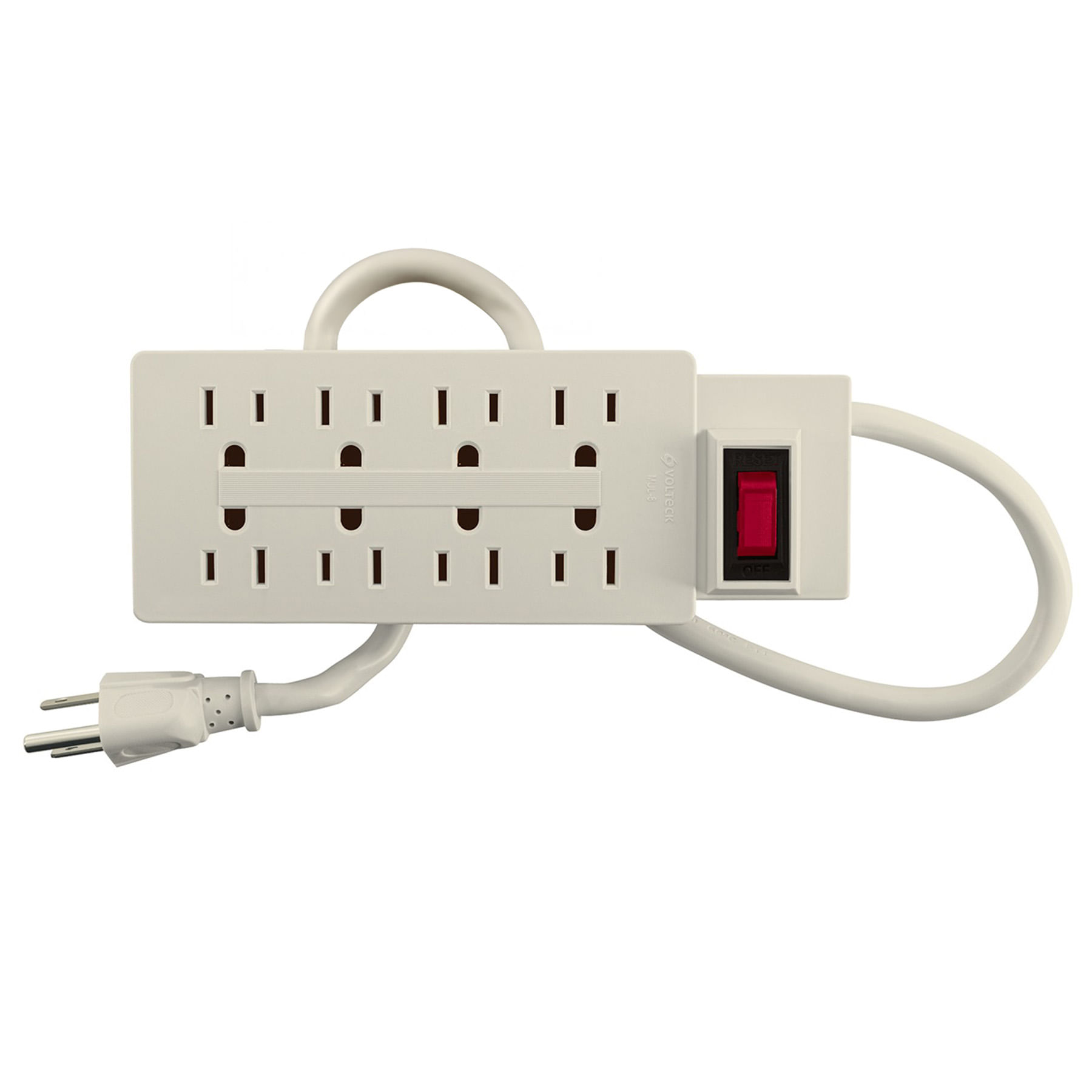 Regleta multicontacto 14 AWG de 50 cm con 8 entradas para USO RUDO ...