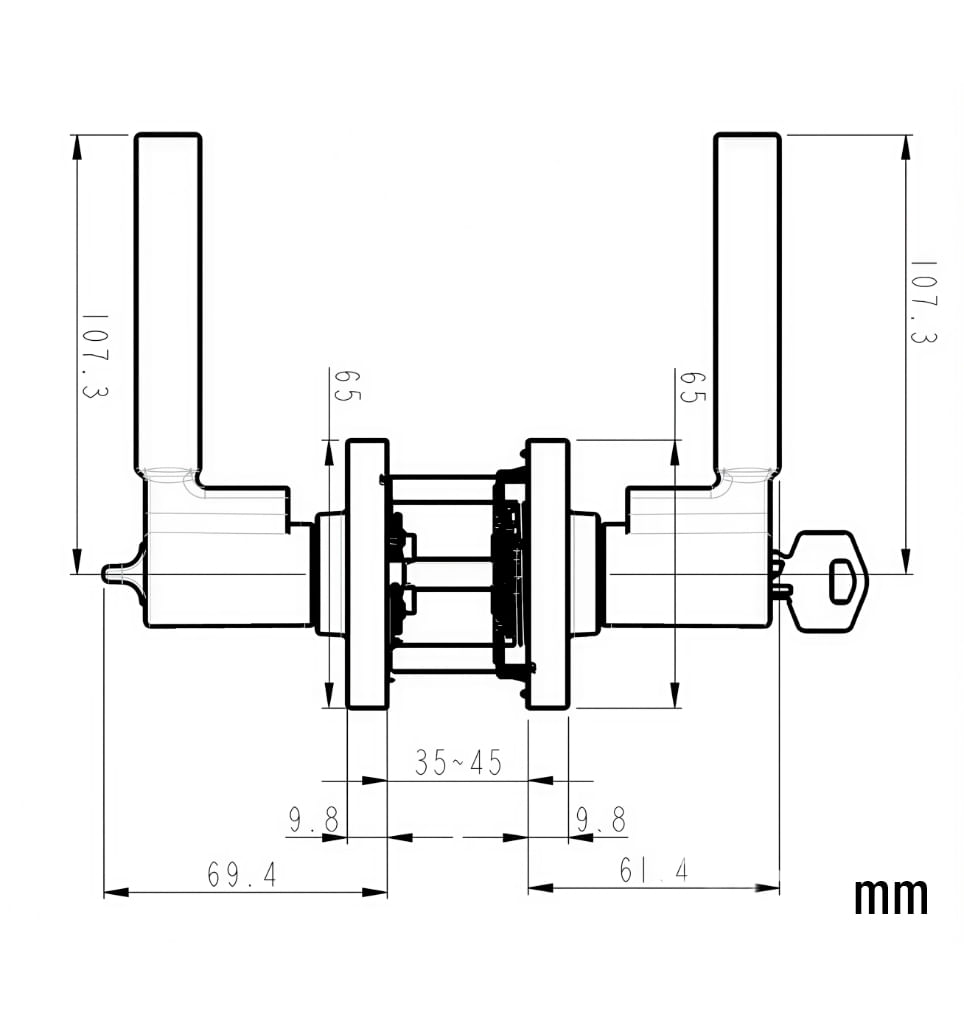 Manija de baño NIKEL REMINI en color plateado acabado en satín ...
