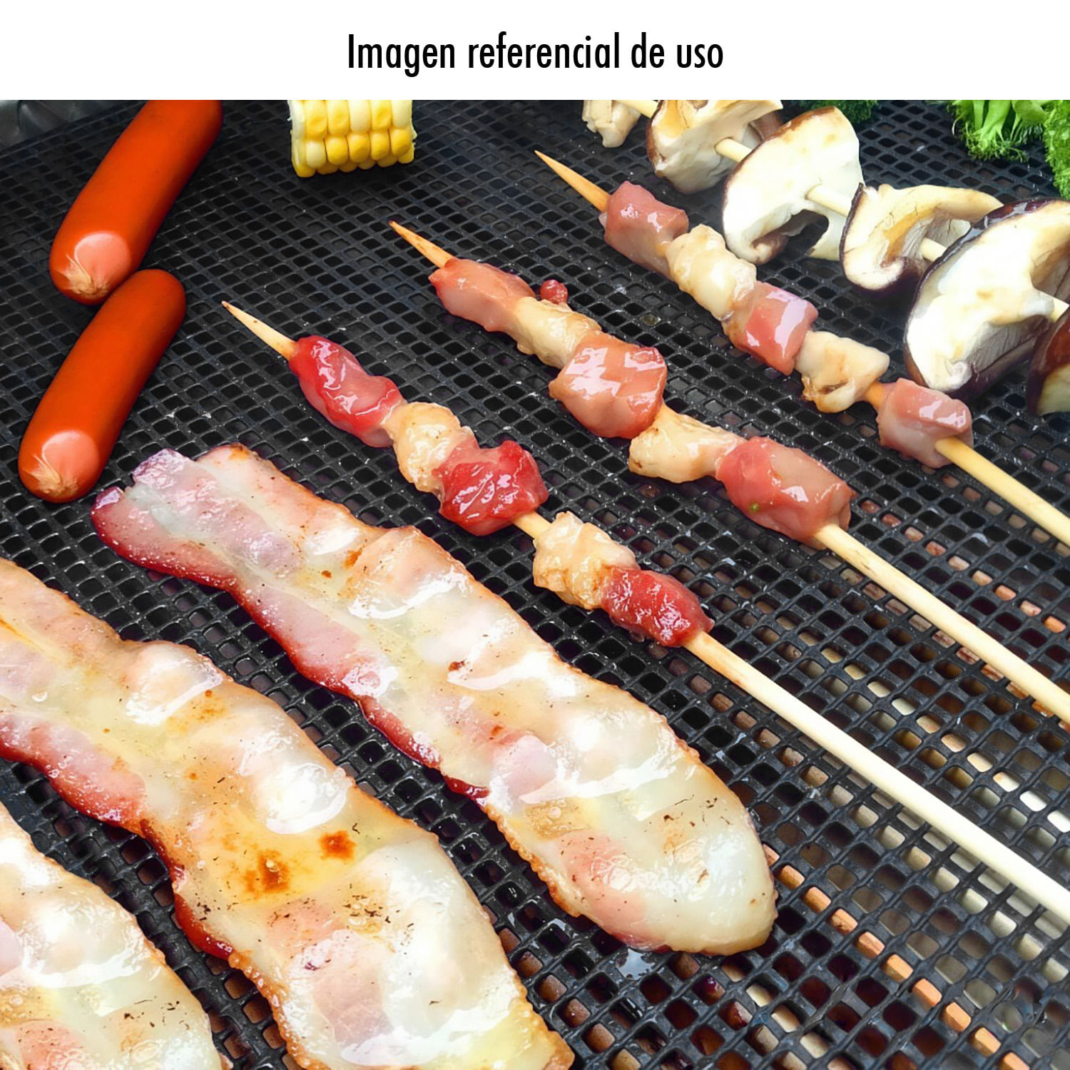 Tapete tipo malla de 33 x 40 cm para parrilla. - KOLE IMPORTS - Kywi