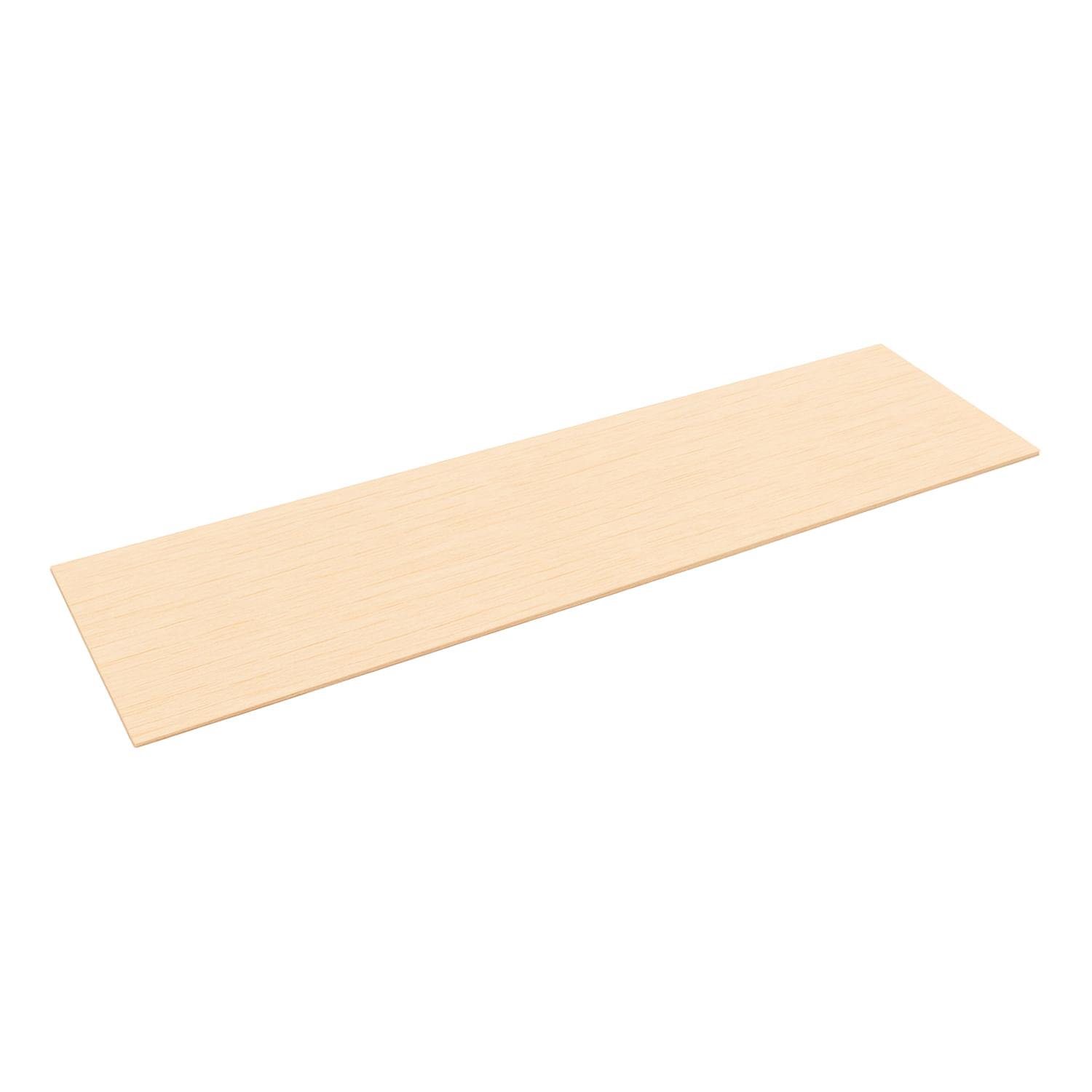 Laminas de balsa de 4 x 80 x 600 mm, en set de 5 unidades. - FL BAL - Kywi