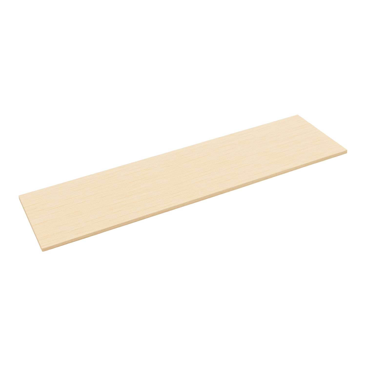 Laminas de balsa de 6 x 80 x 600 mm, en set de 5 unidades. - FL BAL - Kywi