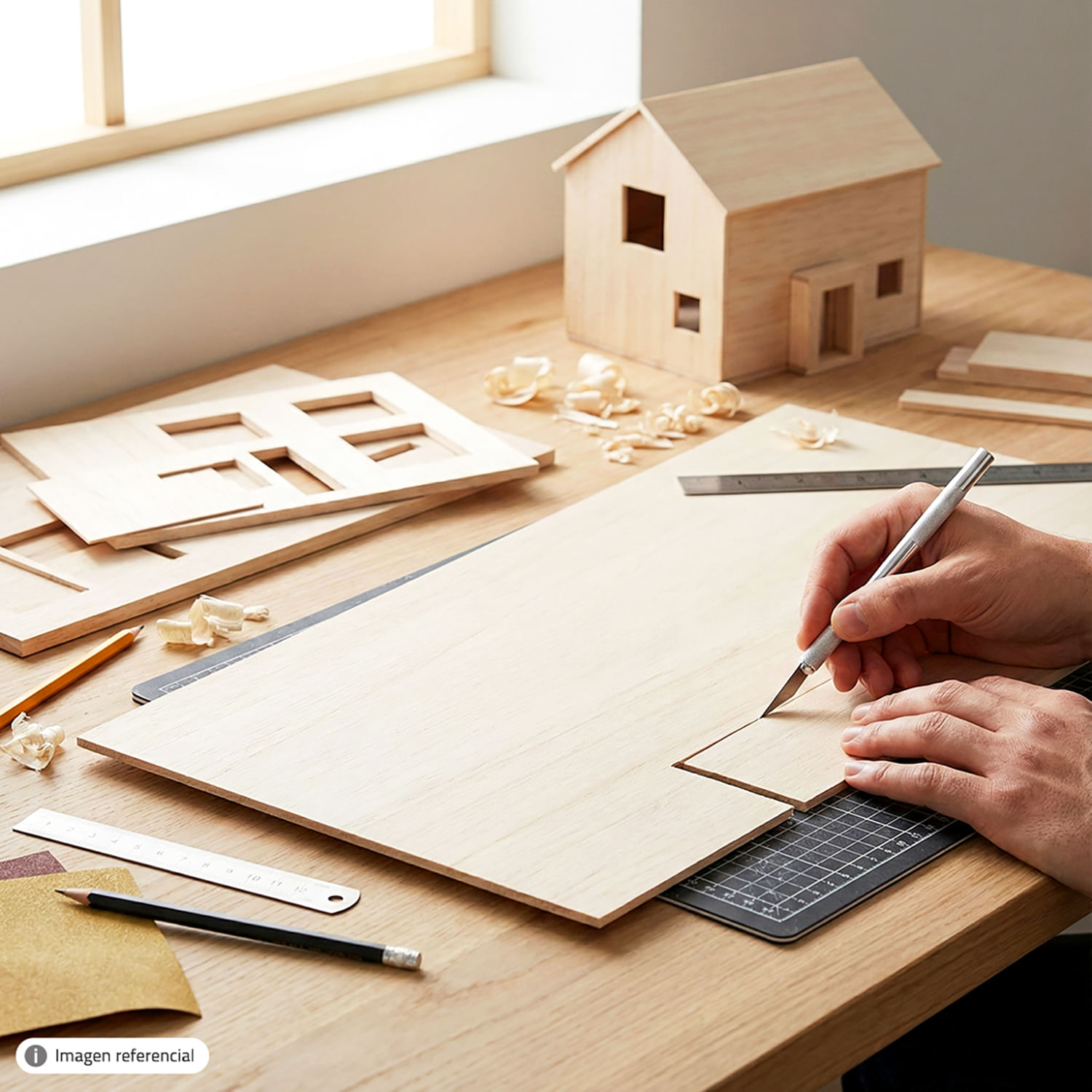 Balsa tipo plancha de madera, de 0,2 x 30 x 60 cm, color natural. - FL ...