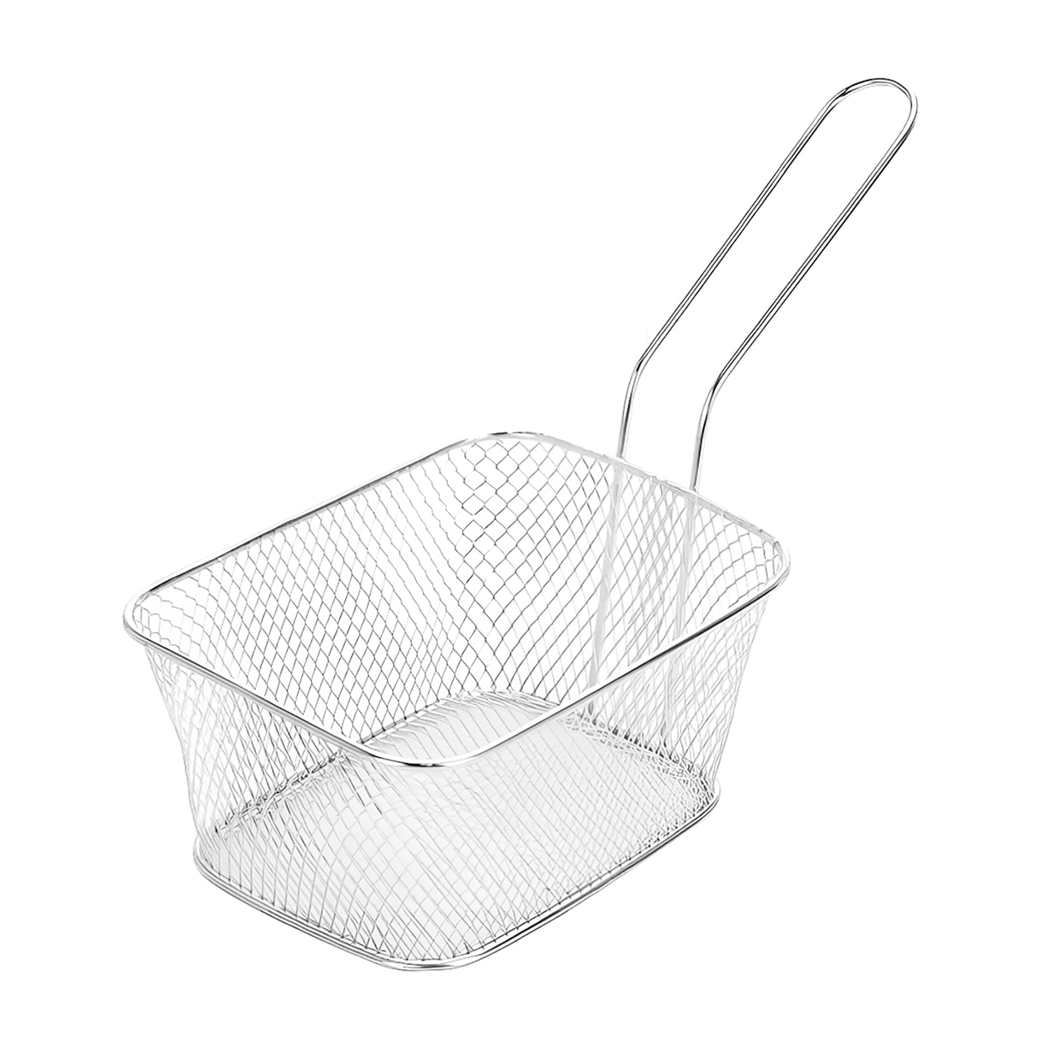 Canastilla de acero inoxidable para snacks, de 22 x 14 x 10,5 cm ...