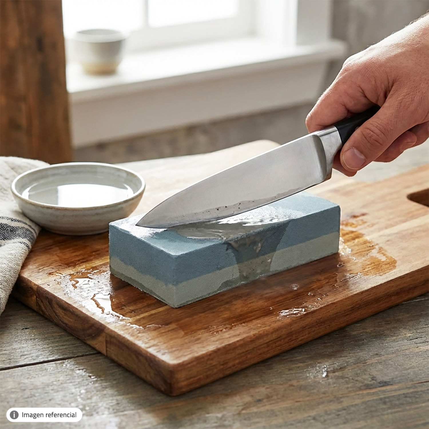 Piedra para filar compacta con dos caras. - DEH KITCHEN ACCESORIES - Kywi