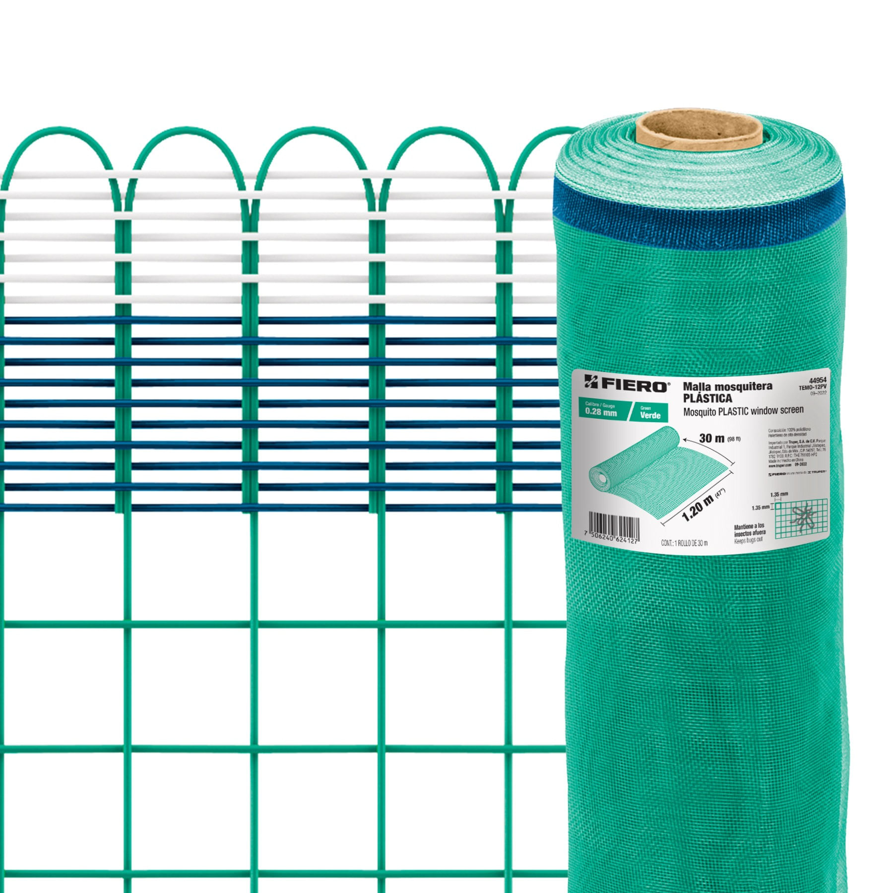 Malla Mosquitera De 1 2 X 30 Metros De Polietileno De Alta Densidad