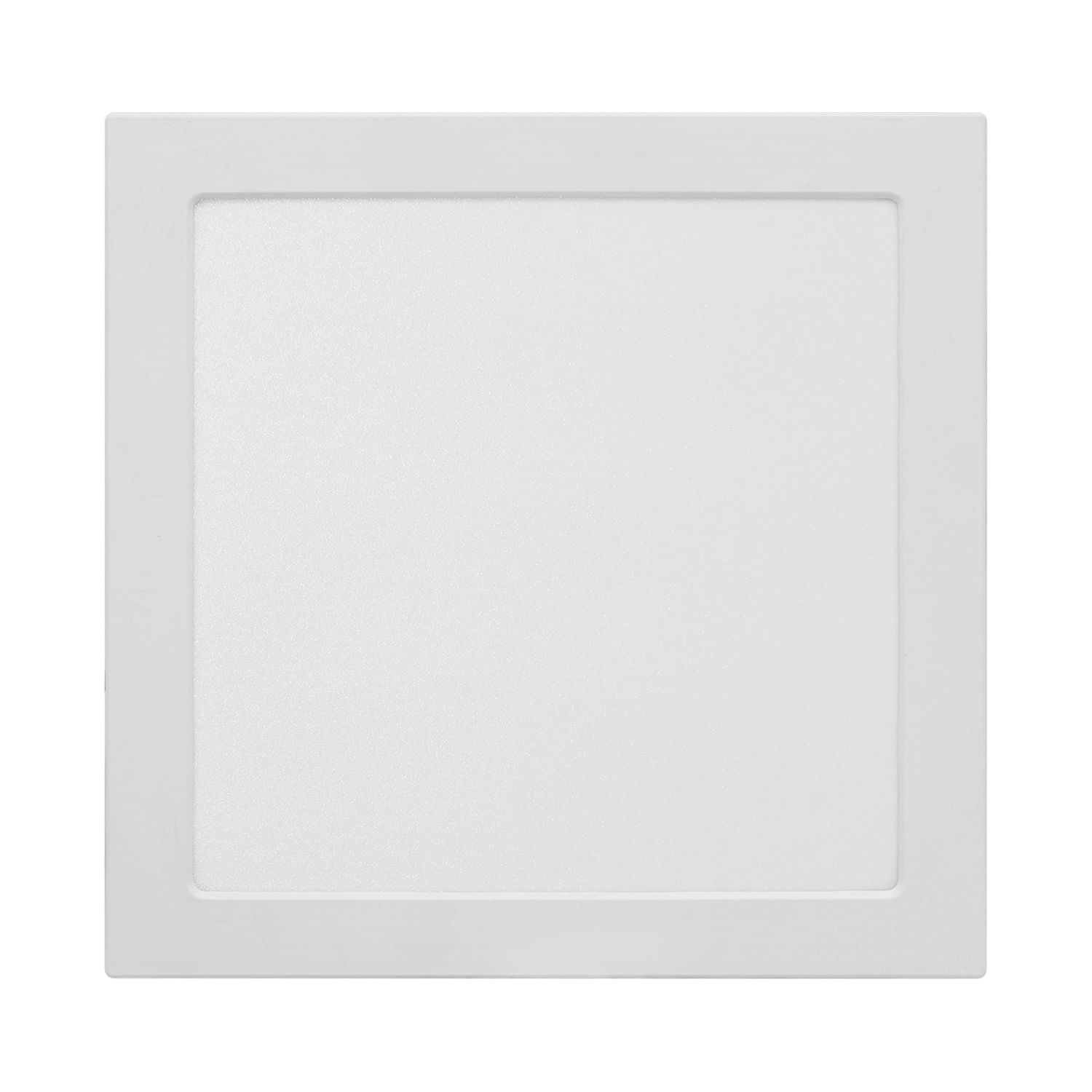 Panel LED cuadrado empotrable de 18 W con luz amarilla de 3000 K - K ...